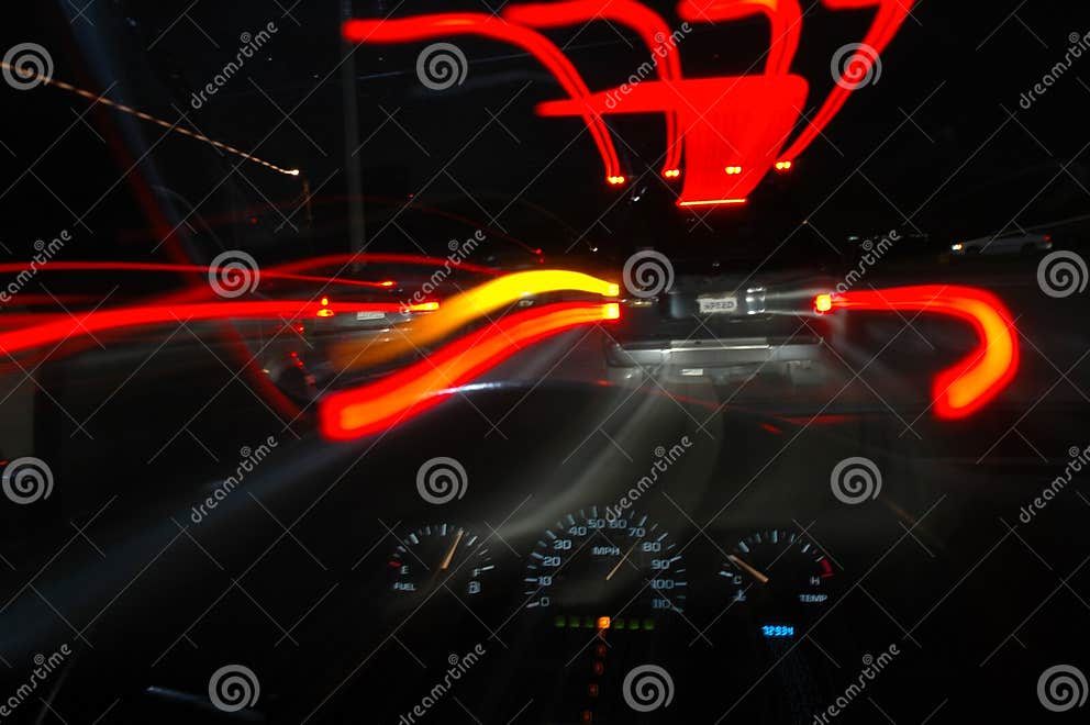 Speed stock photo. Image of driver, break, light, road, drive - 43558