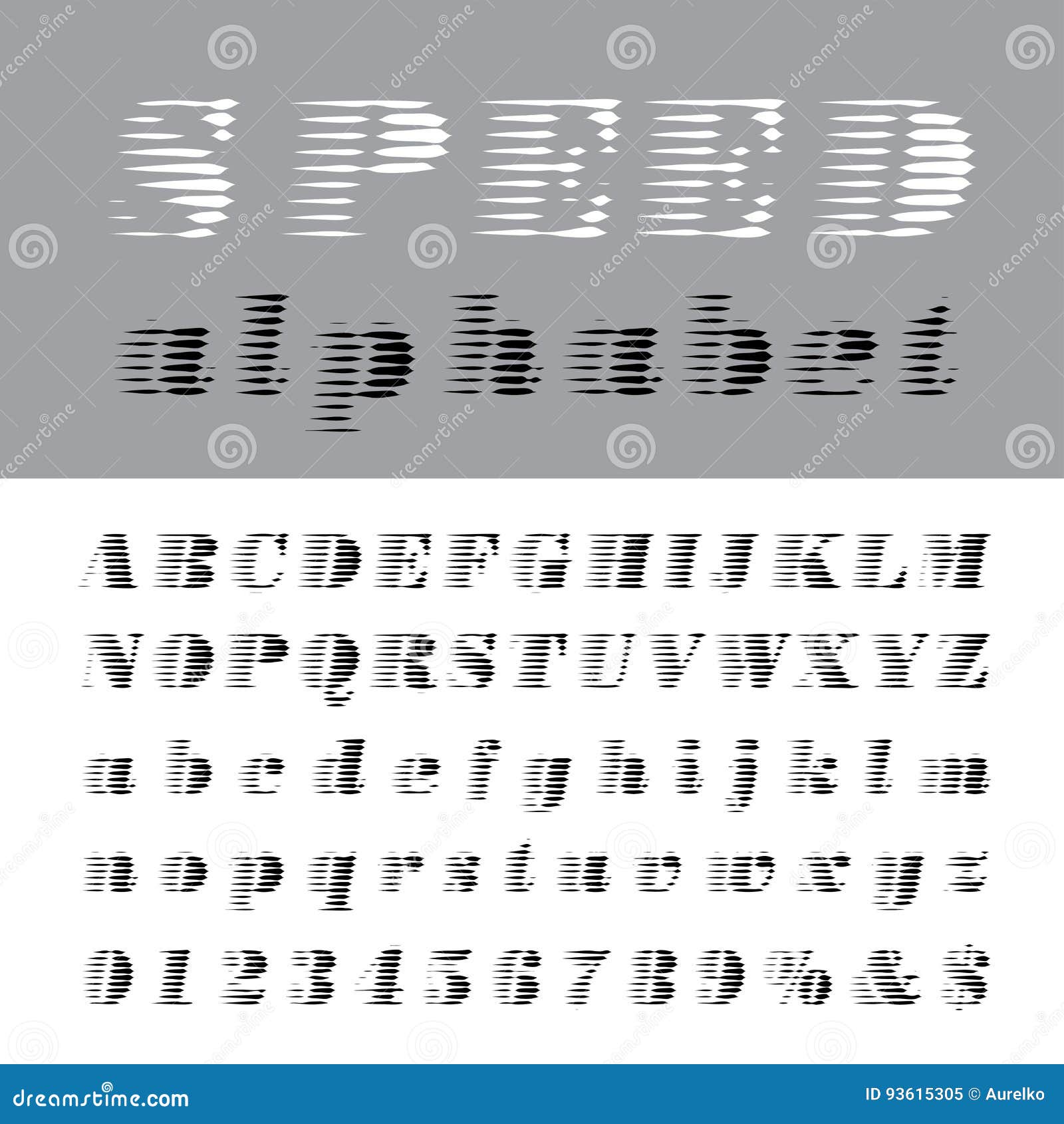 Speed alpha stock vector. Illustration of grammar, illegible - 93615305