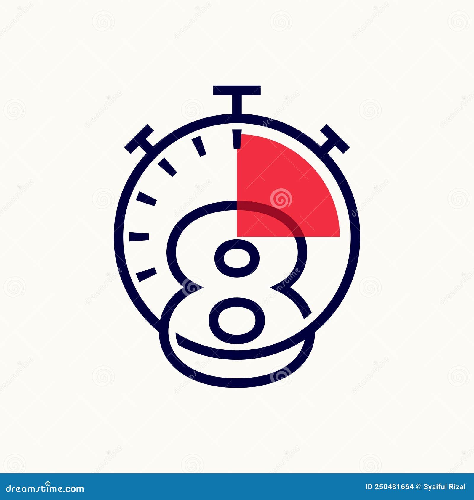 Speed Alphabet Logo with Stopwatch Image with Numbers 8 Stock ... Speed Alphabet Logo with Stopwatch Image with Numbers 8 Stock ...