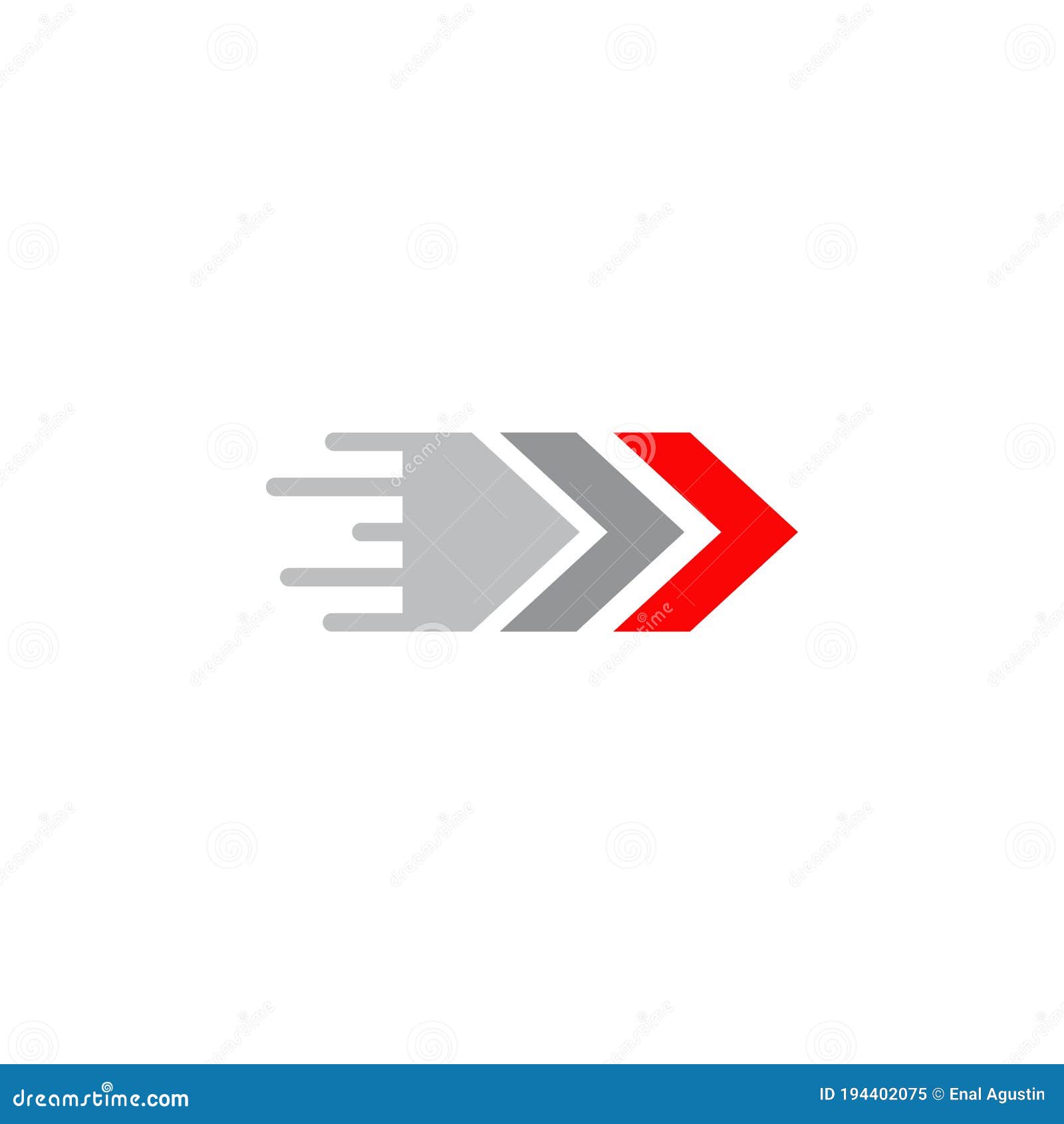 Speed Arrow Icon Logo Design Template Stock Vector - Illustration of ...