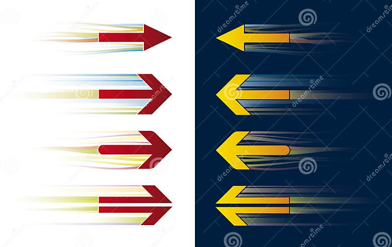 Speed arrows (vector) stock vector. Illustration of modern - 3014542