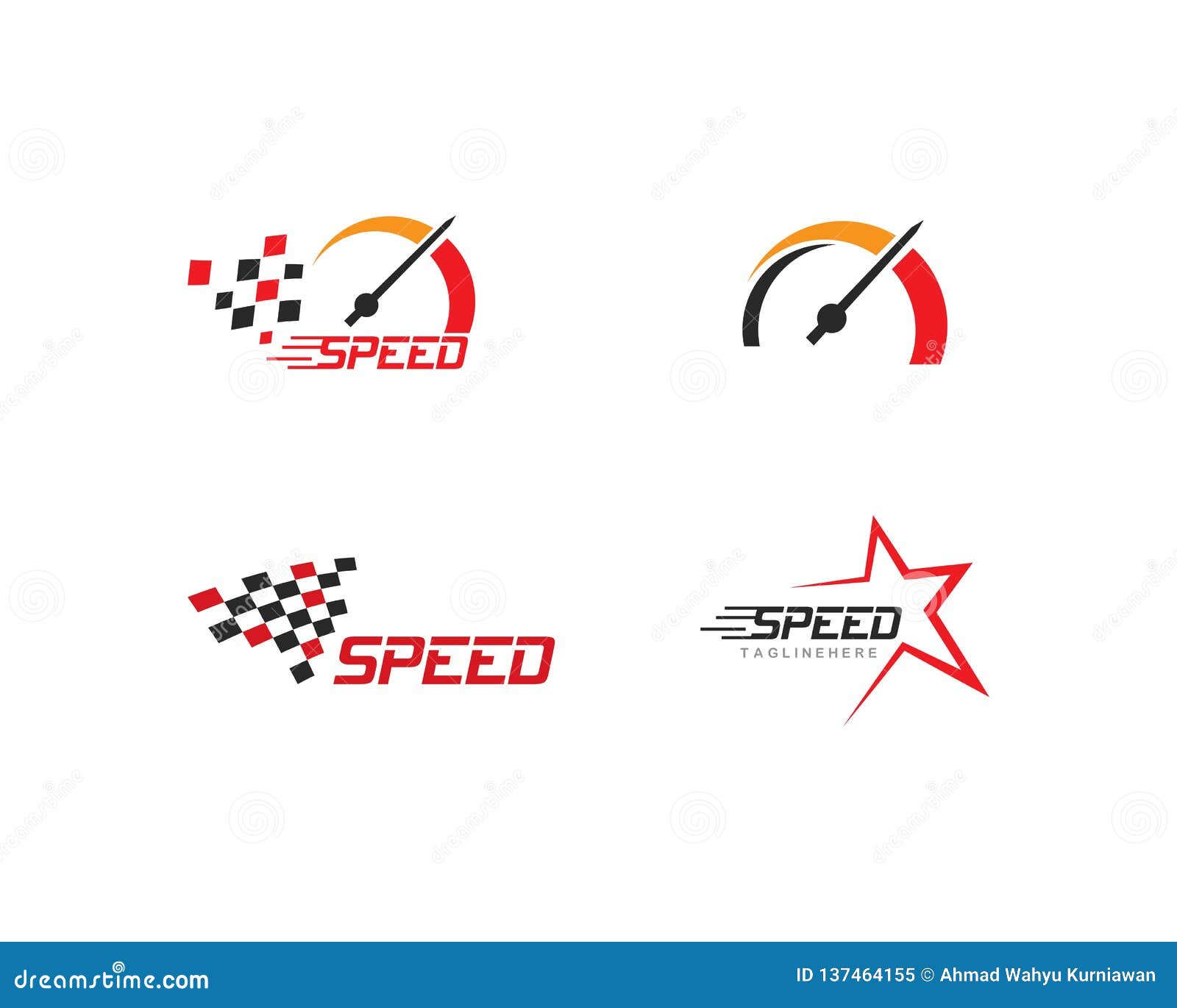 Speed Auto Car Logo Template Stock Vector - Illustration of abstract ...