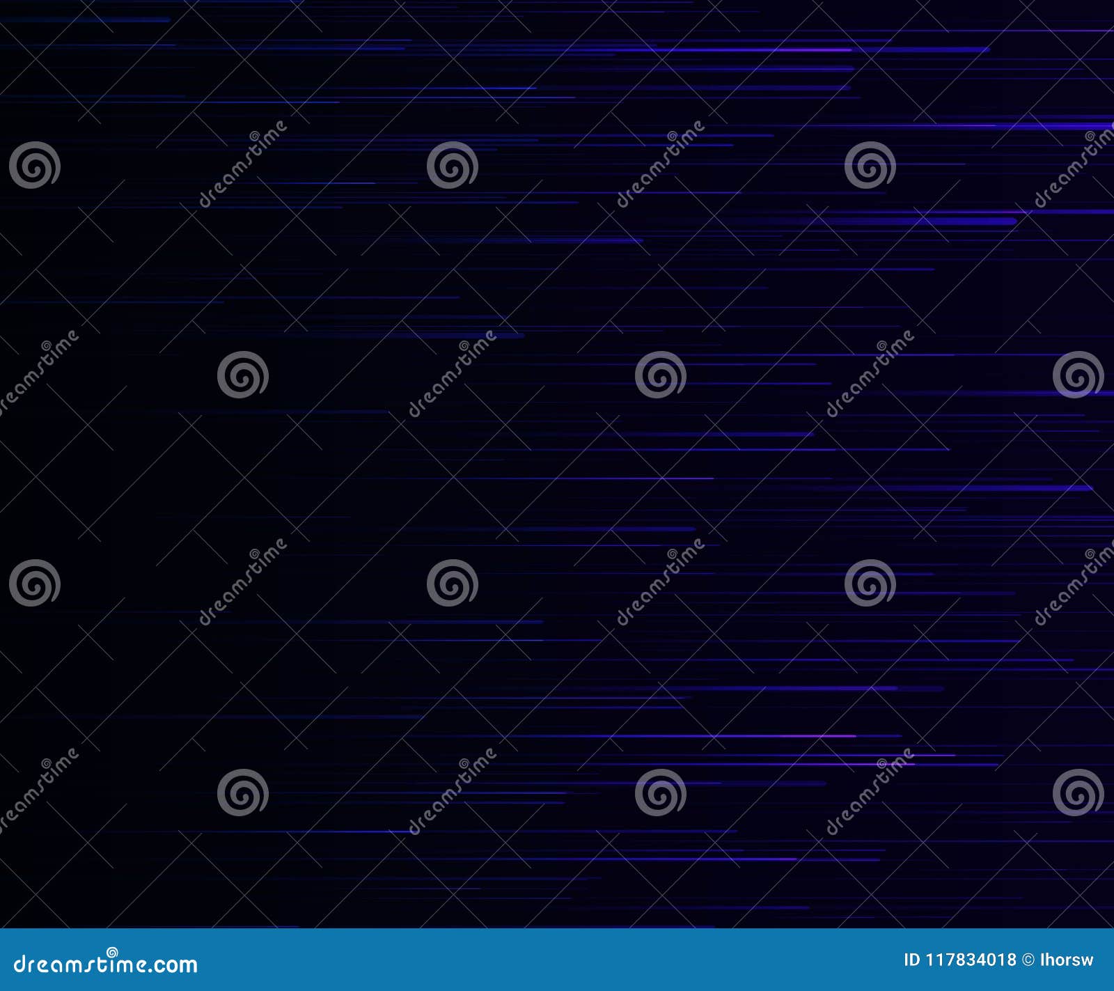 Speed Blue Light Line. Light Effect Vector Stock Vector - Illustration ...