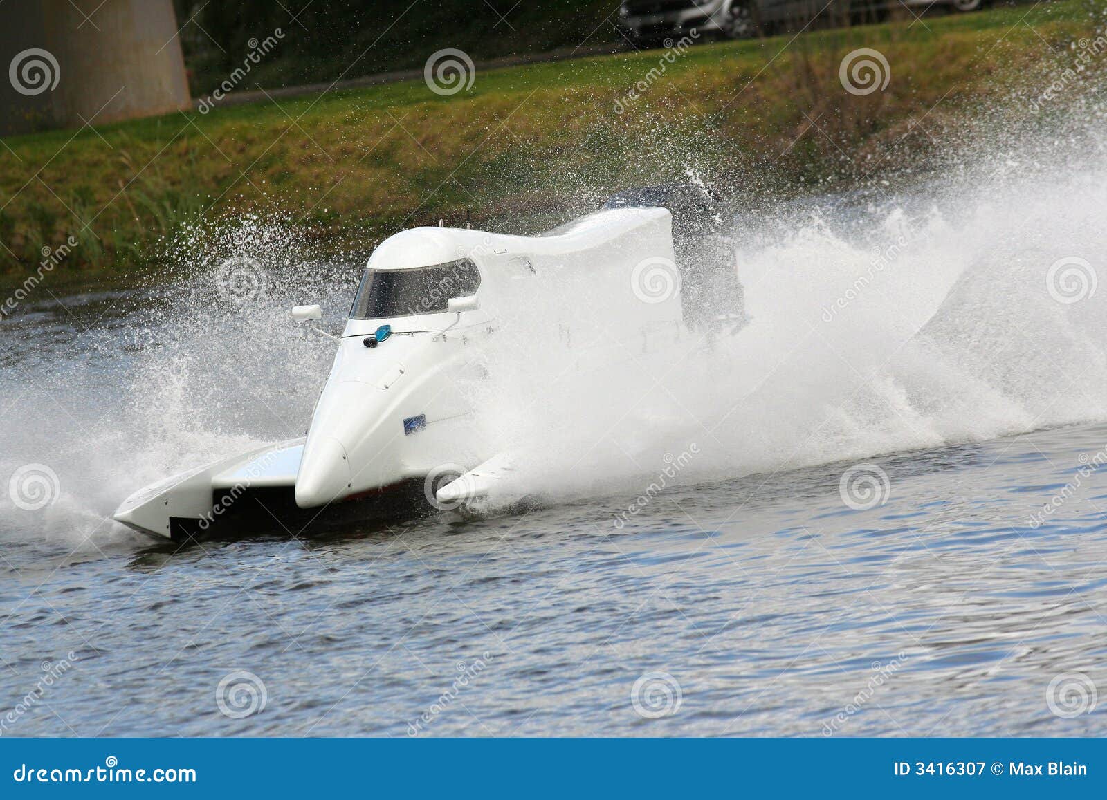 Speed boat stock image. Image of sports, splashing, engine - 3416307