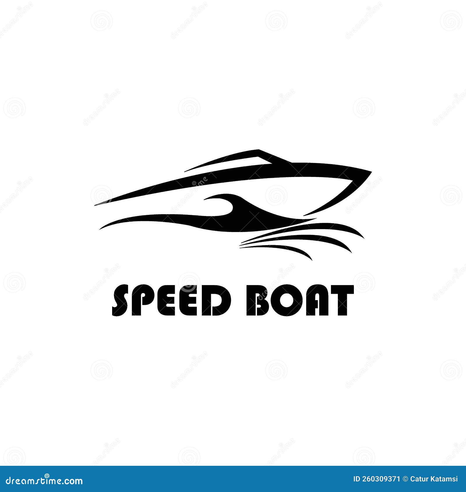 Speed Boat Logo Icon Vector Stock Illustration - Illustration of modern ...