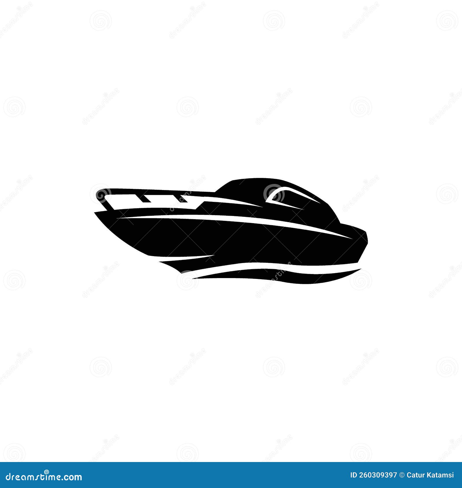 Speed Boat Logo Icon Vector Stock Vector - Illustration of luxury ...