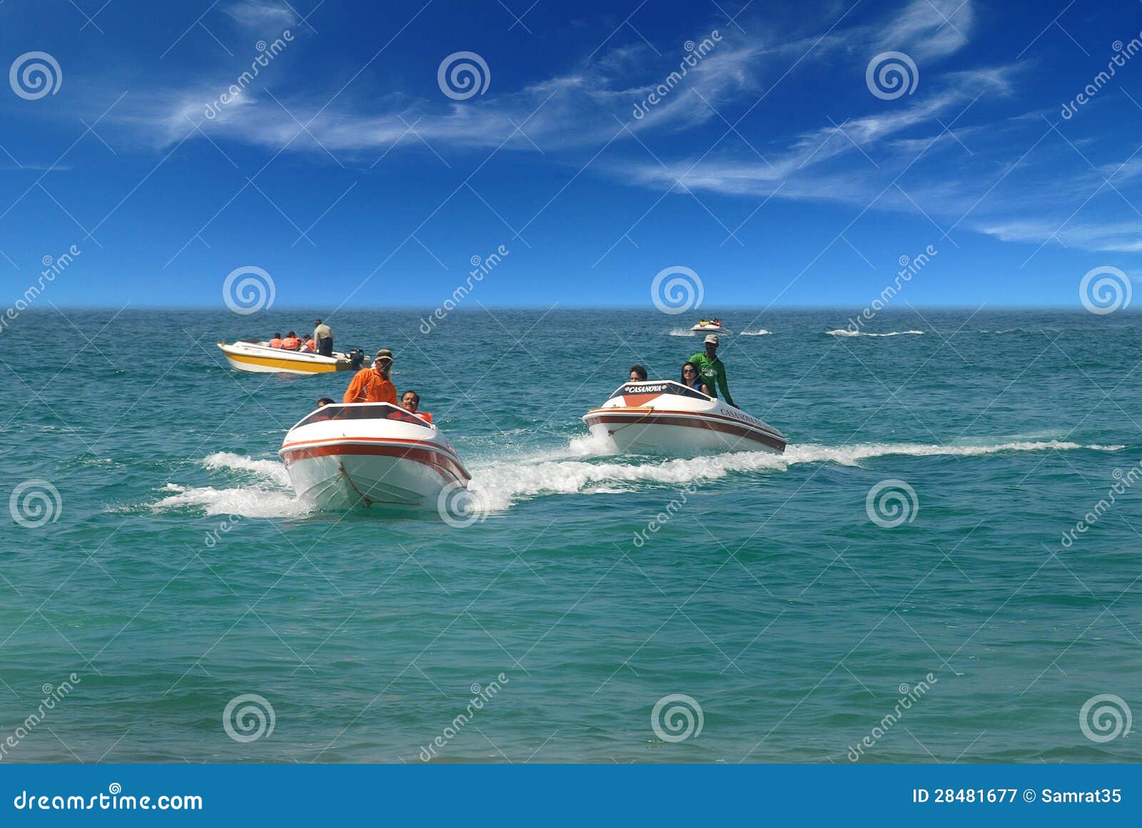 Speed Boat Ride editorial photography. Image of splash - 28481677