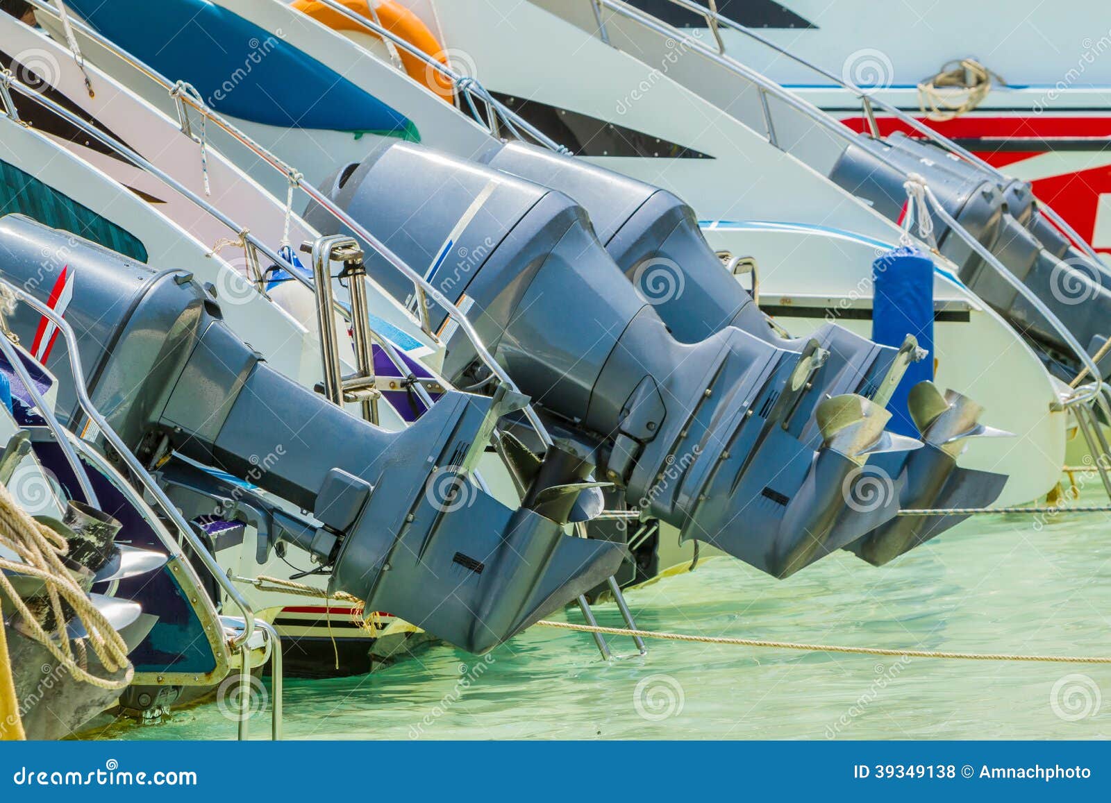 Speed Boat s Engines. stock photo. Image of relaxation - 39349138