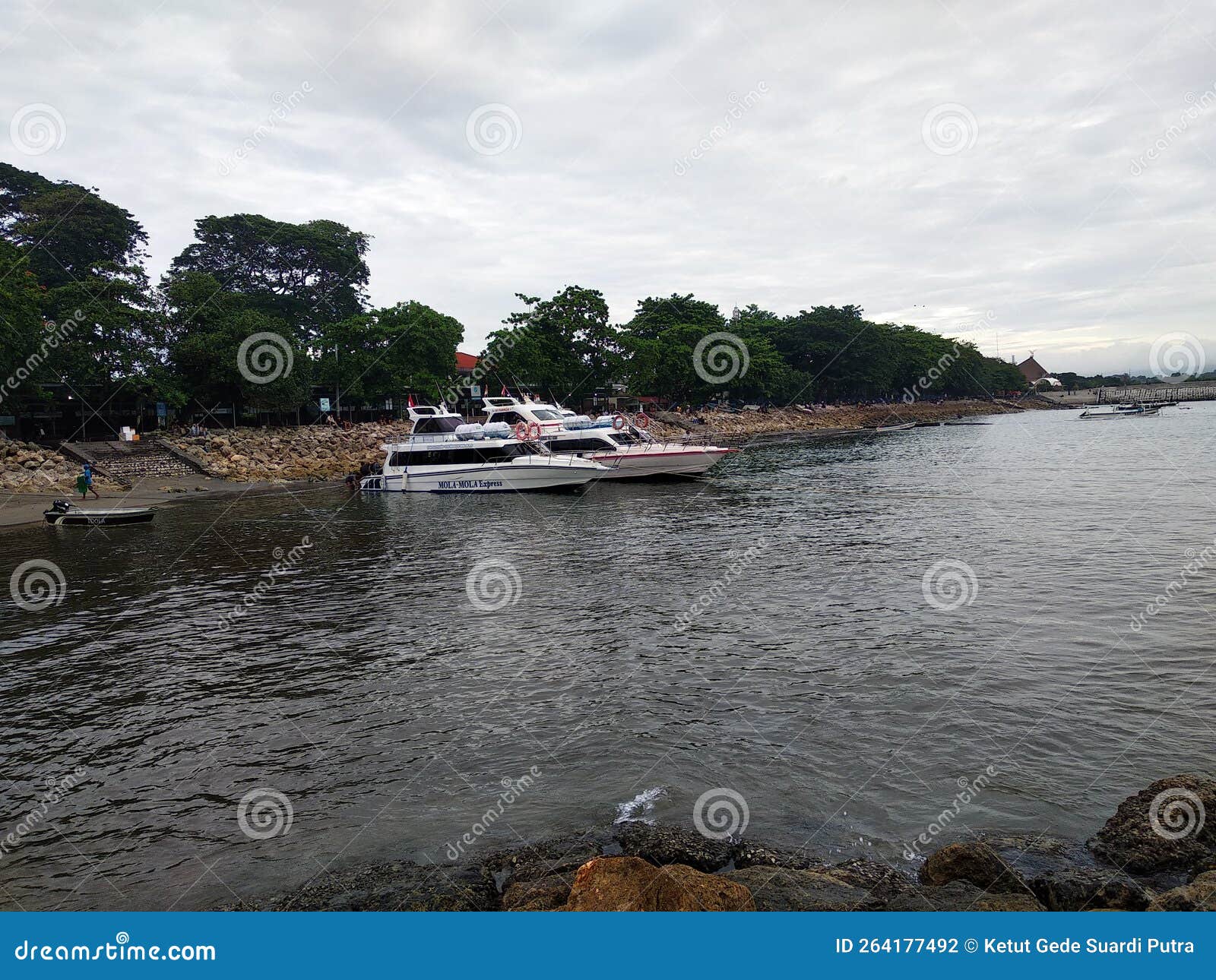 Speed Boat at Sanur Port Bali Stock Photo - Image of speed, sanur ...