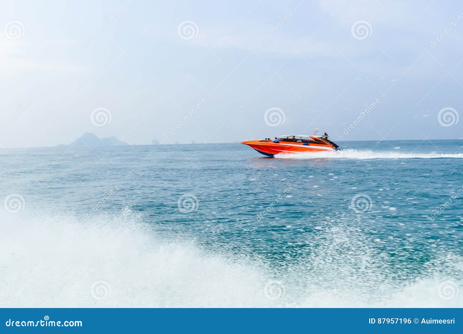 Speed boat stock photo. Image of nautical, speedboat - 87957196