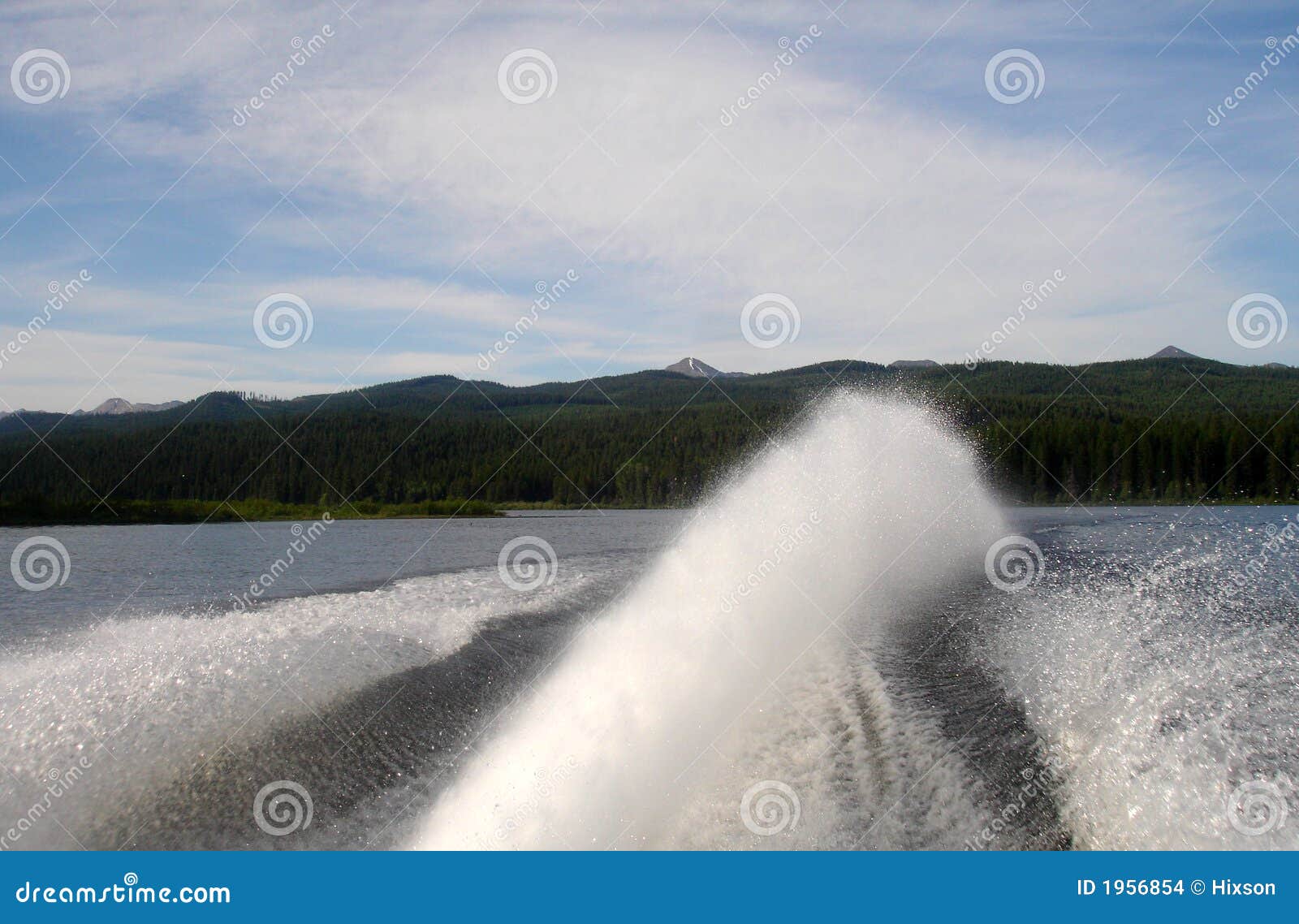 Speed Boat Spray stock photo. Image of spray, transportation - 1956854
