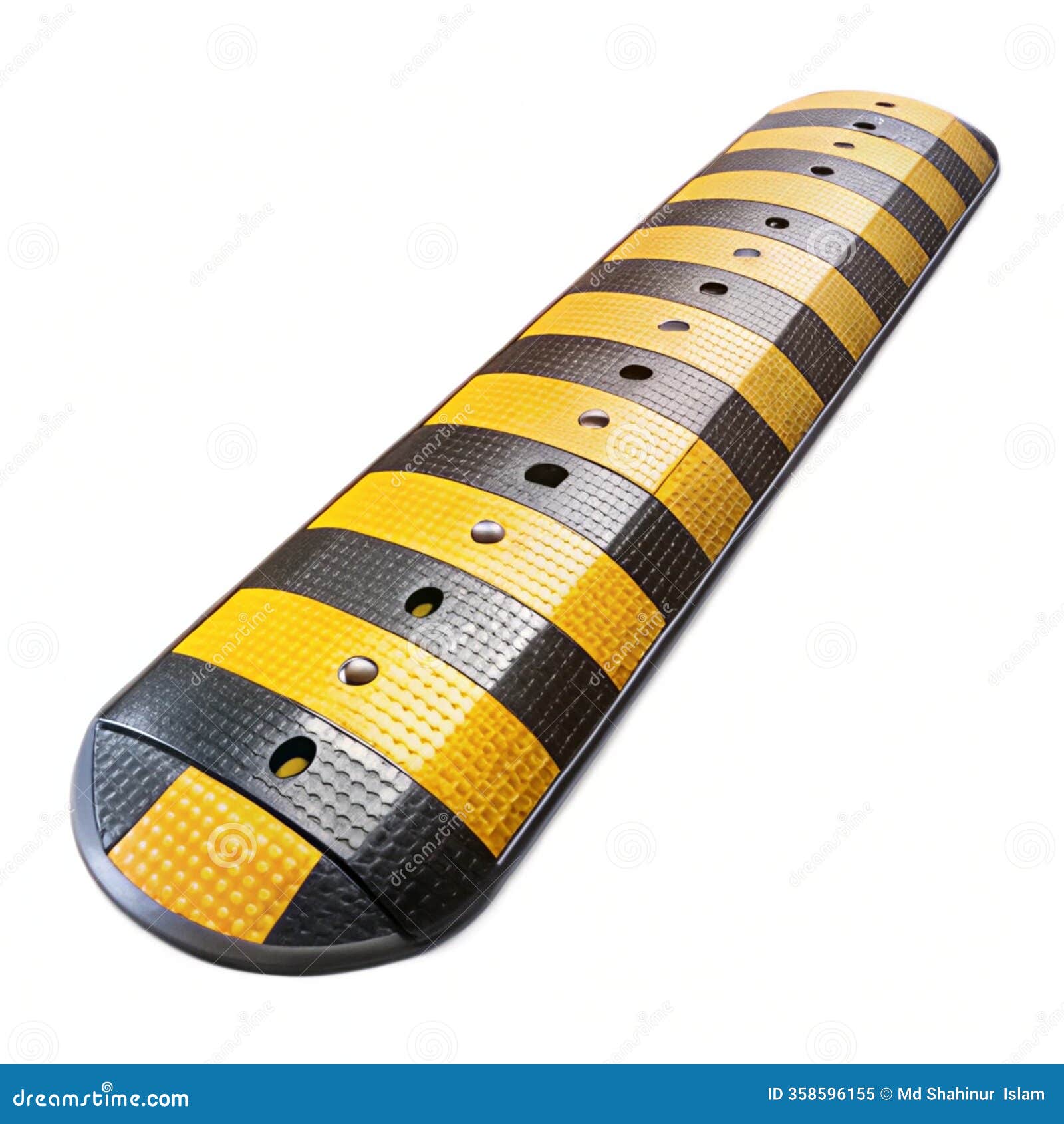 Speed bump stock illustration. Illustration of traffic - 358596155