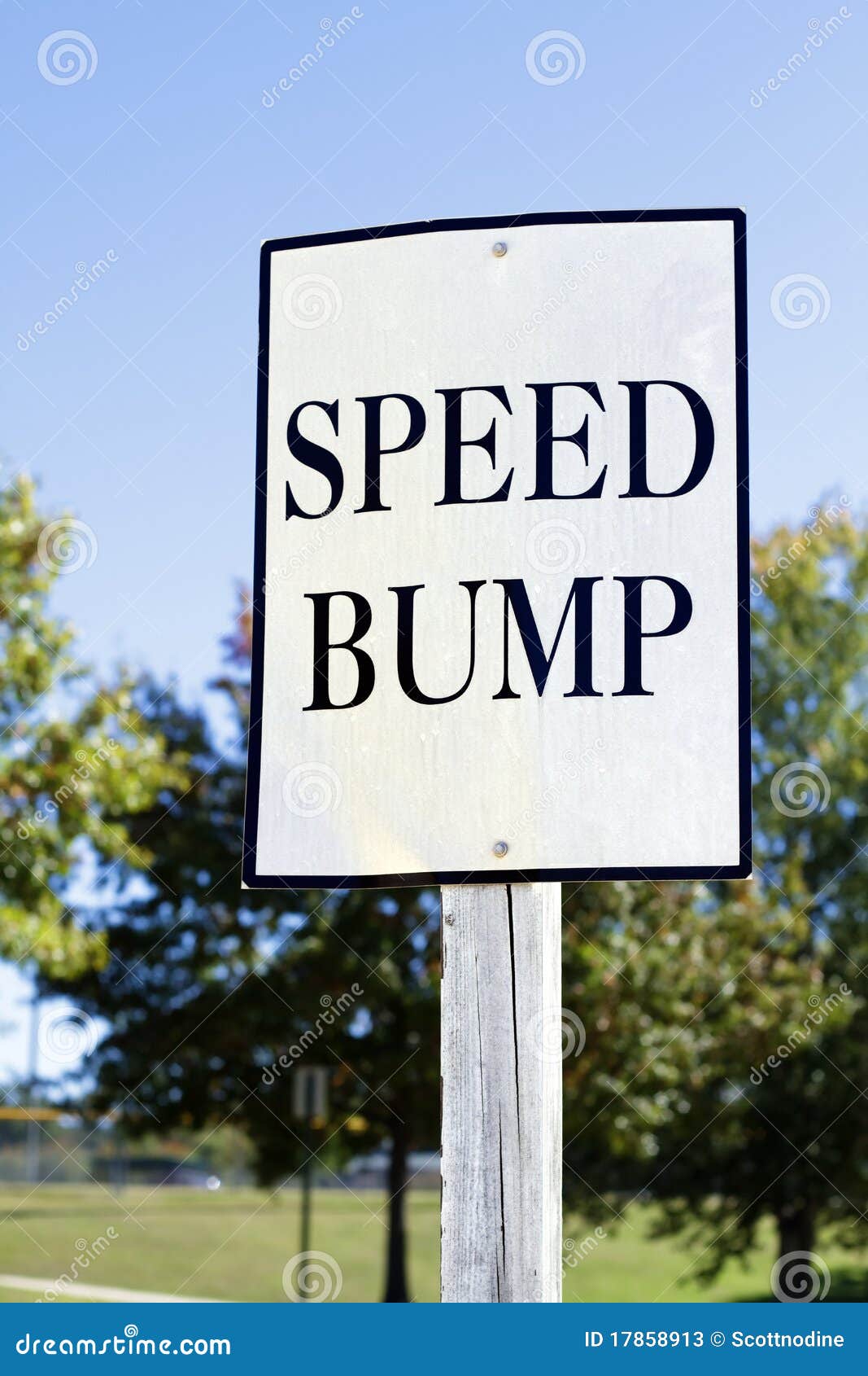 Speed Bump Sign stock image. Image of background, notice - 17858913