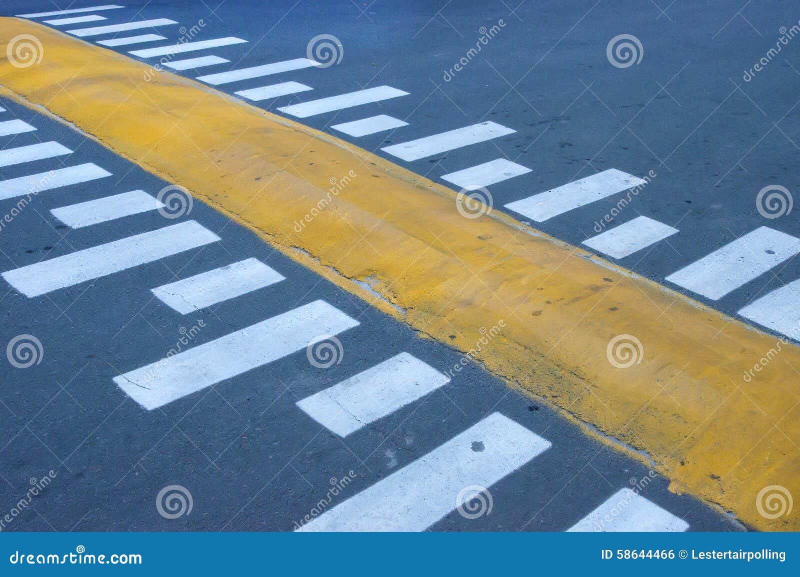 Speed bumps stock photo. Image of bumps, warning, stripe - 58644466