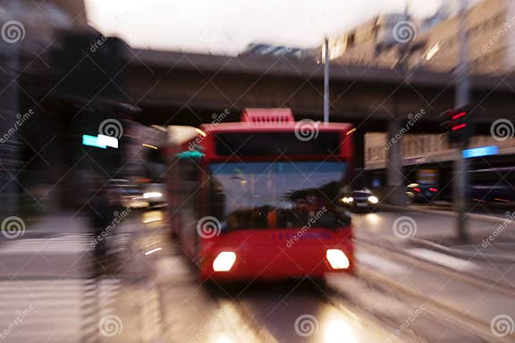Speed Bus Abstract stock image. Image of alley, background - 512771