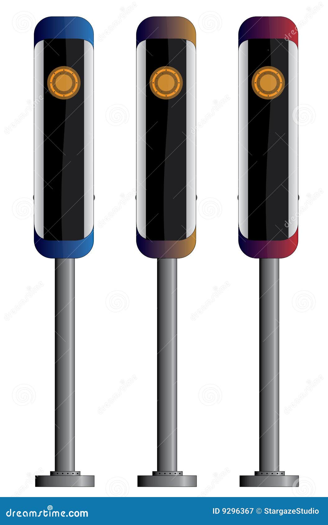 Speed camera stock vector. Illustration of lens, london - 9296367