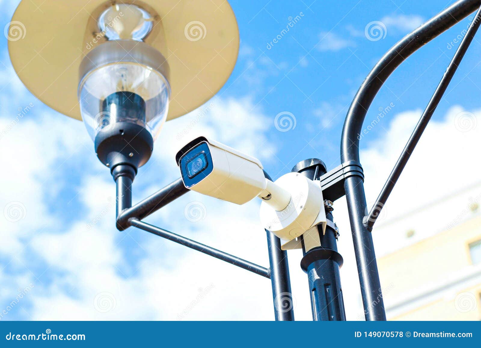 Speed Camera on Avtobane.Modern Speed Measurement Camera Stock Photo ...