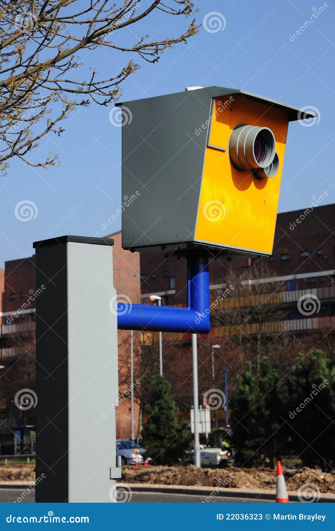 Speed camera trap stock image. Image of auto, safety - 22036323