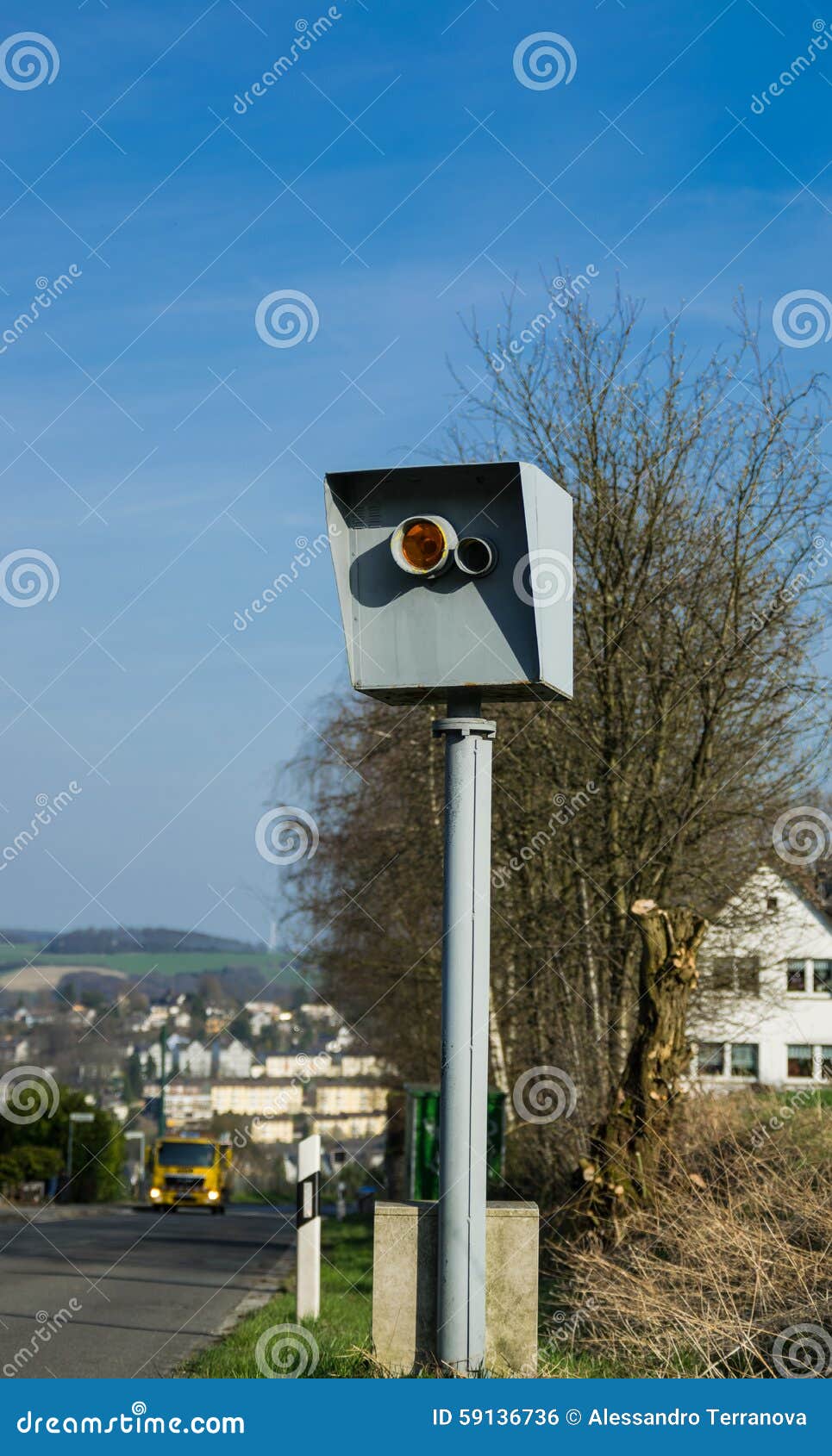 Speed cameras stock photo. Image of auto, regulation - 59136736