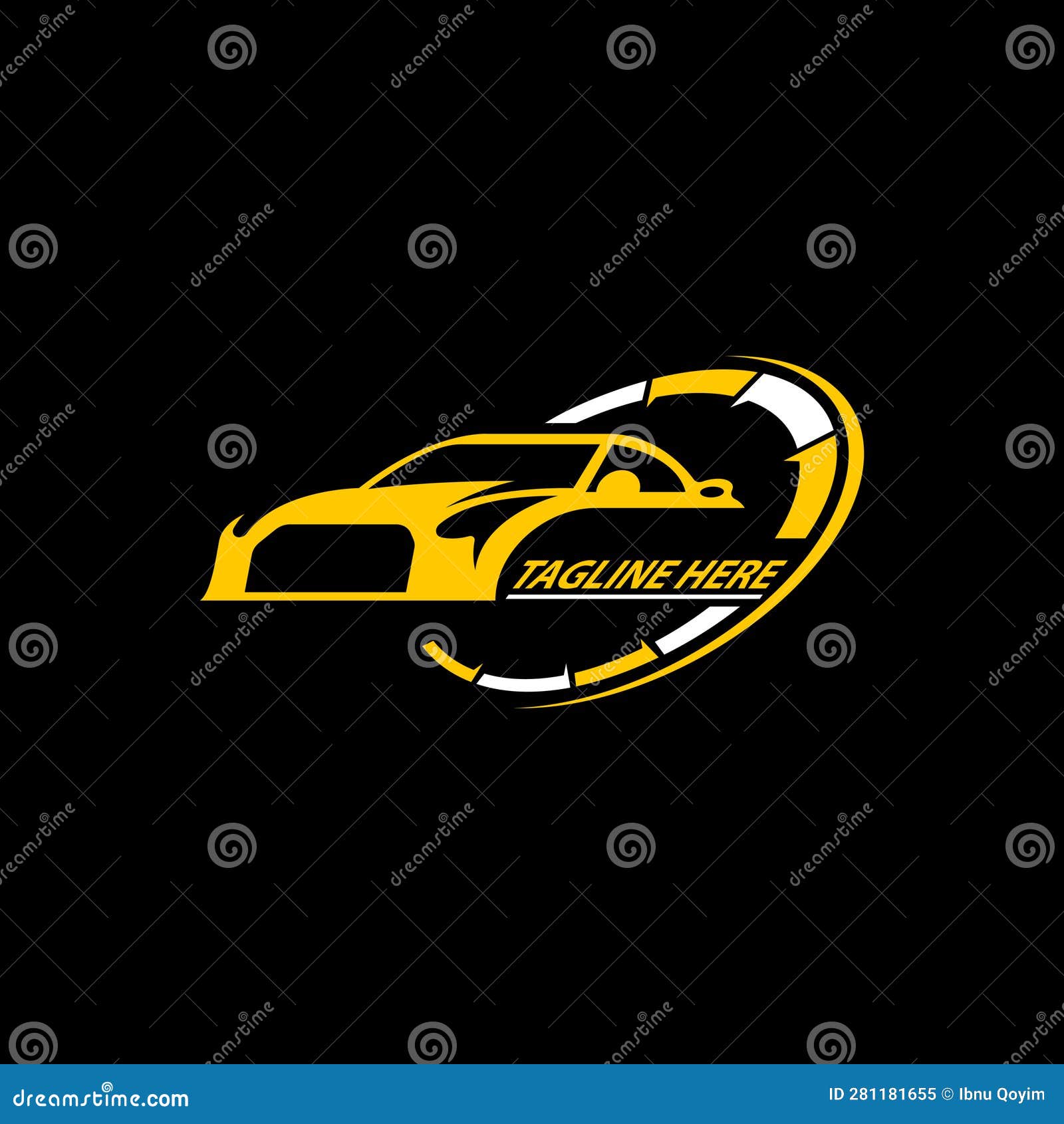 Auto Speed Car Logo Design Vector Stock Vector - Illustration of ...