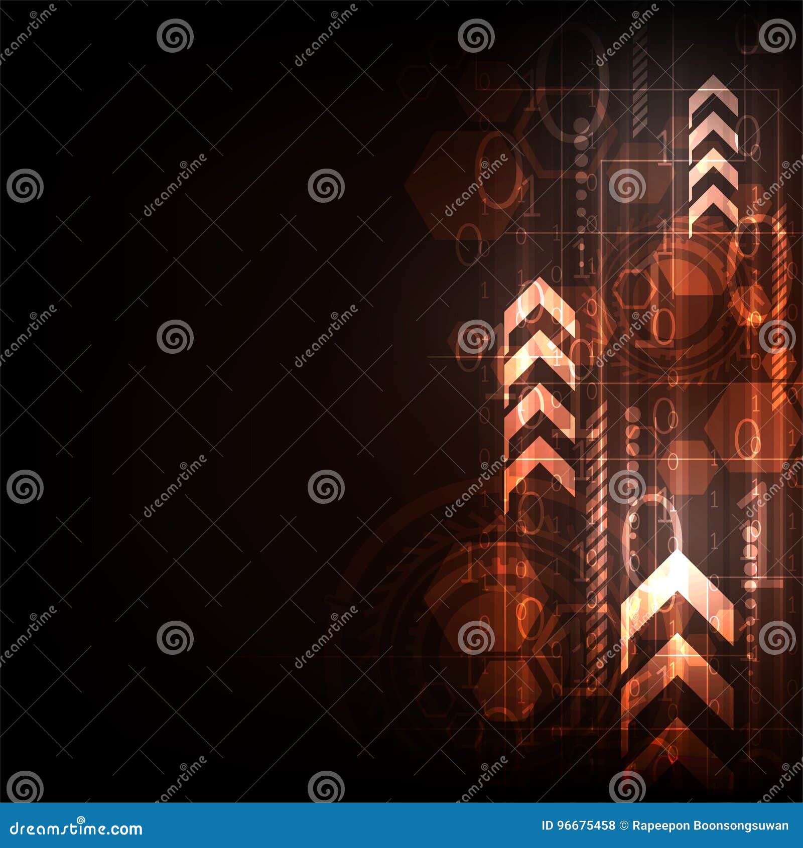 Speed of Communication in the Digital World. Stock Vector ...