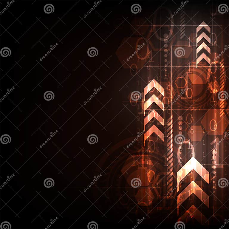 Speed of Communication in the Digital World. Stock Vector ...