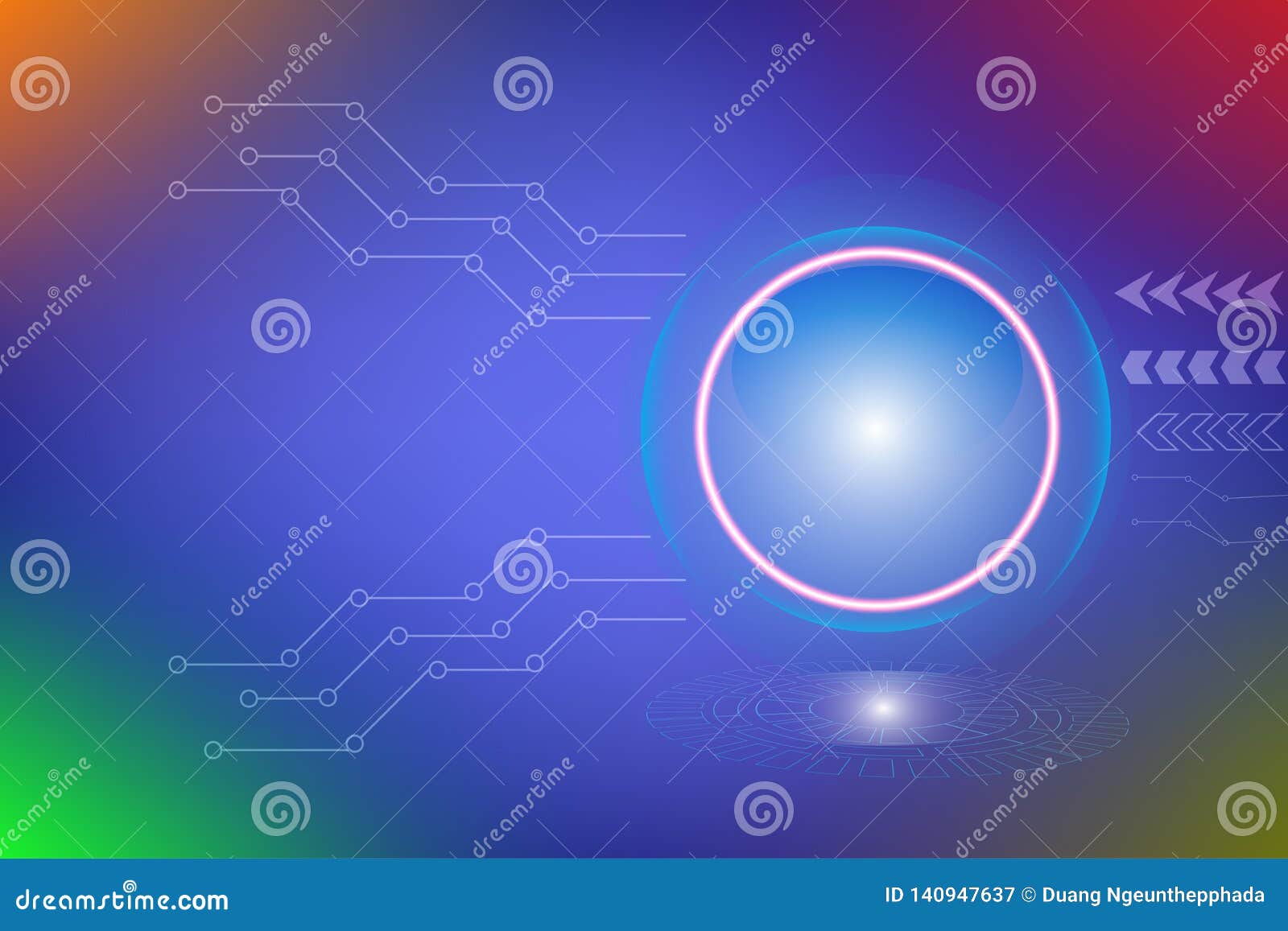 Speed Connection Concept Data Information Communication Design ...