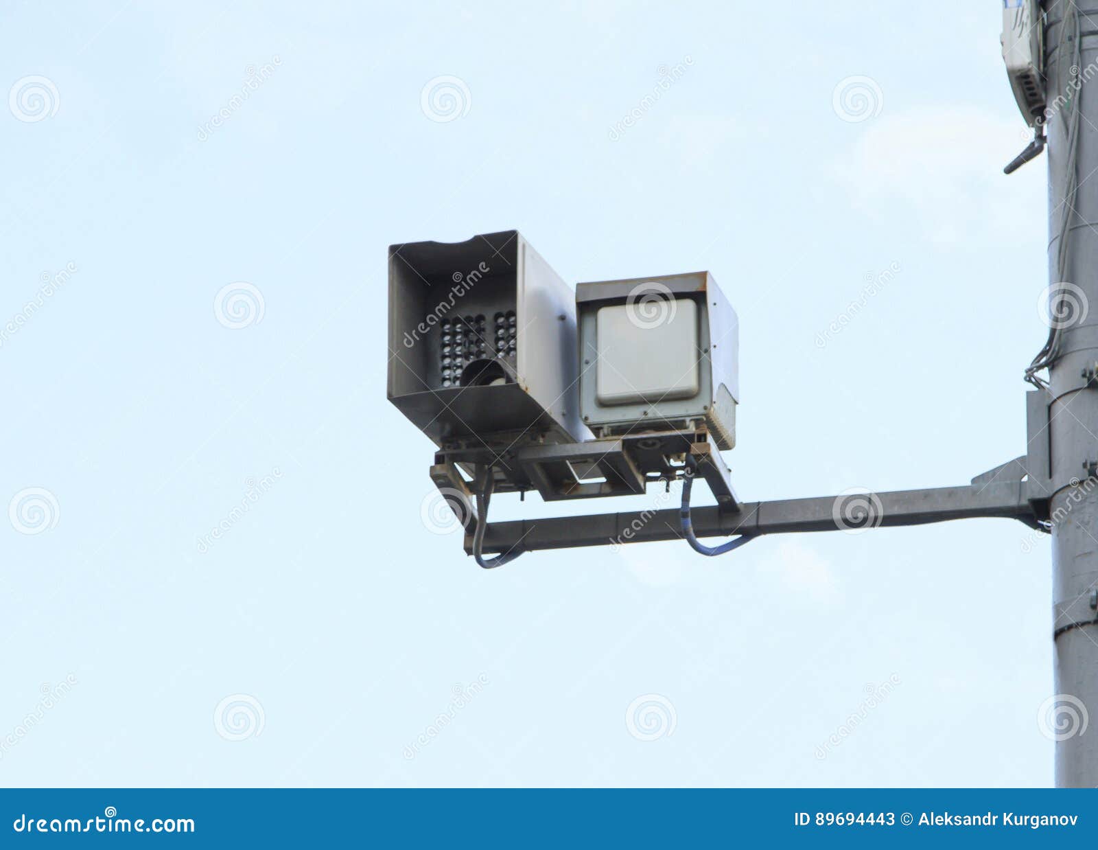 Speed control camera stock image. Image of drive, police - 89694443
