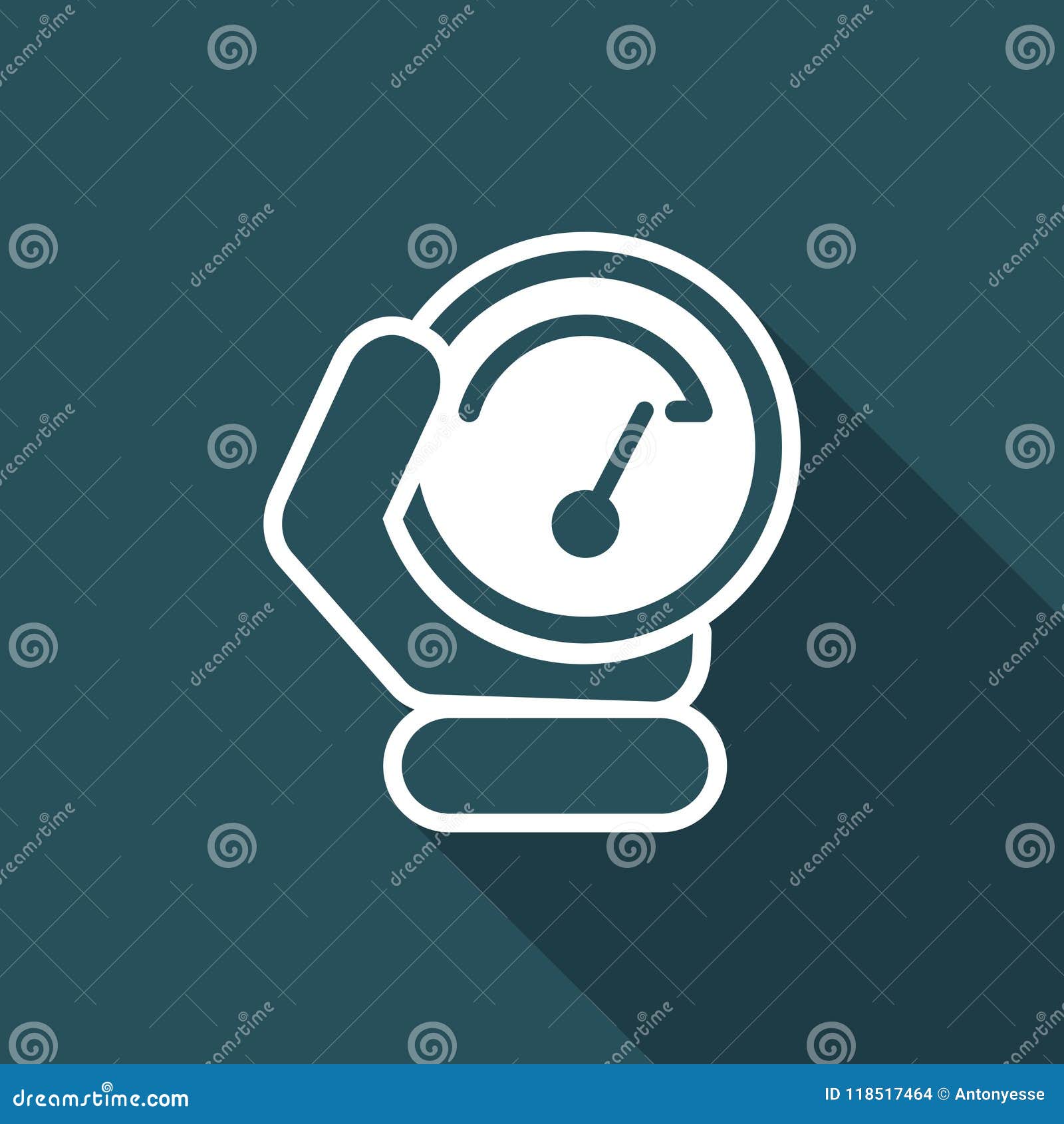 Speed control icon stock vector. Illustration of internet - 118517464