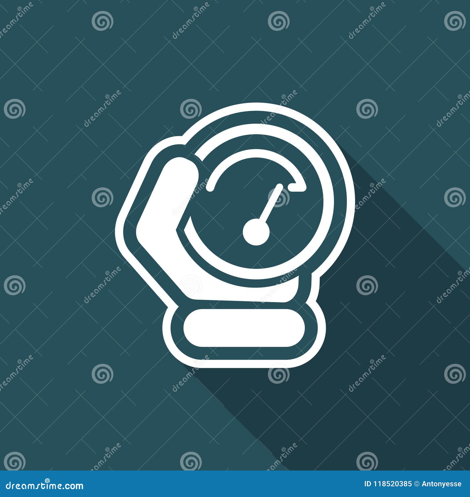 Speed control icon stock vector. Illustration of perform - 118520385