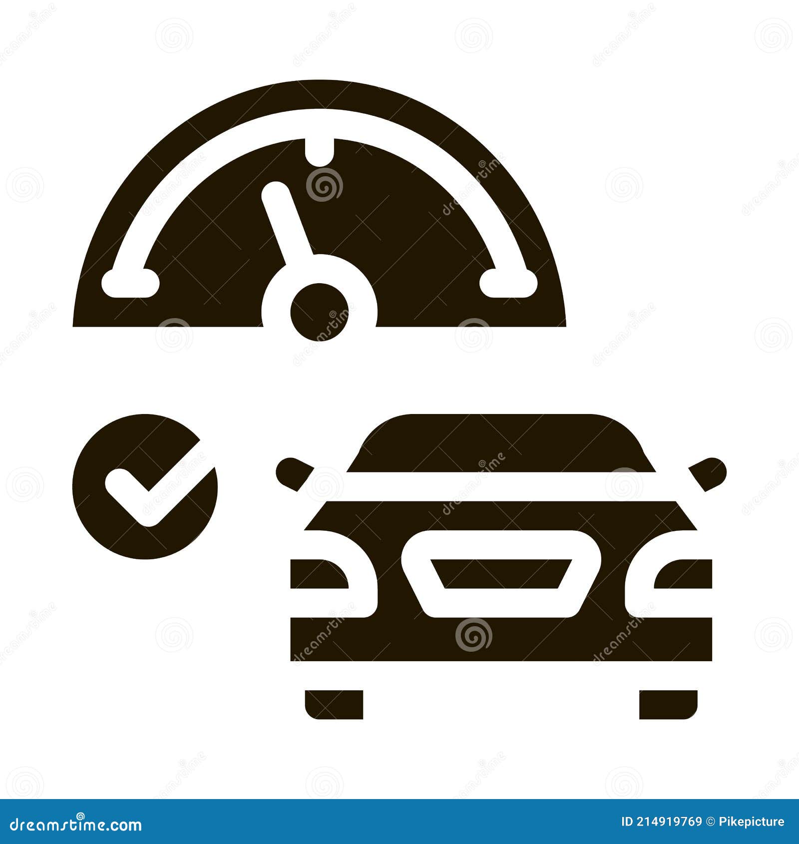 Speed Control Icon Vector Symbol Illustration Stock Illustration ...