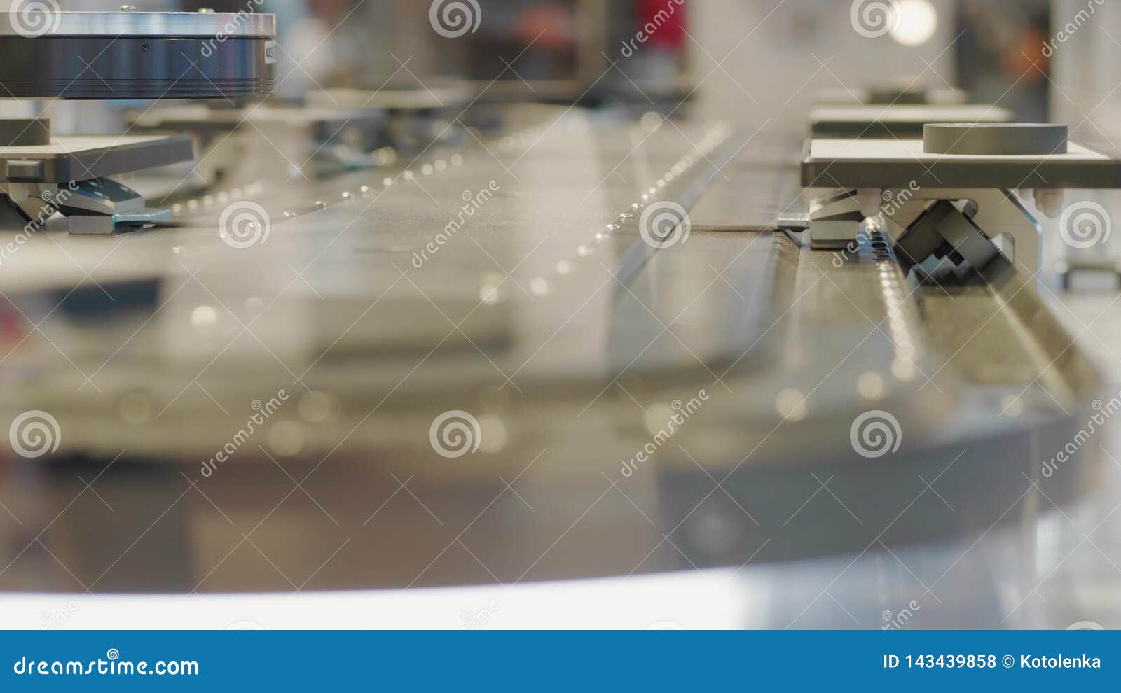 Speed Conveyor Belt and Details at Automated Control System Stock ...