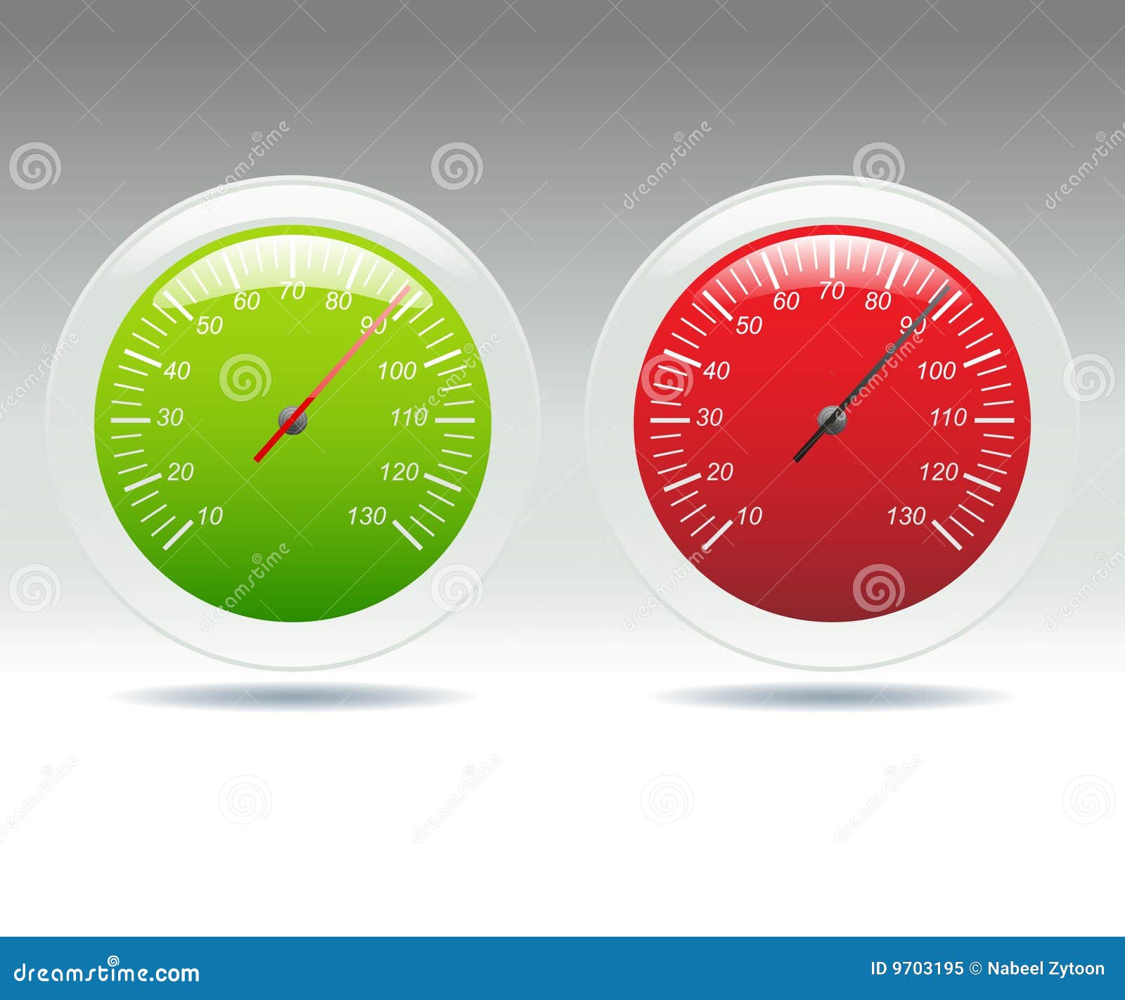 Speed Counters stock vector. Illustration of competition - 9703195