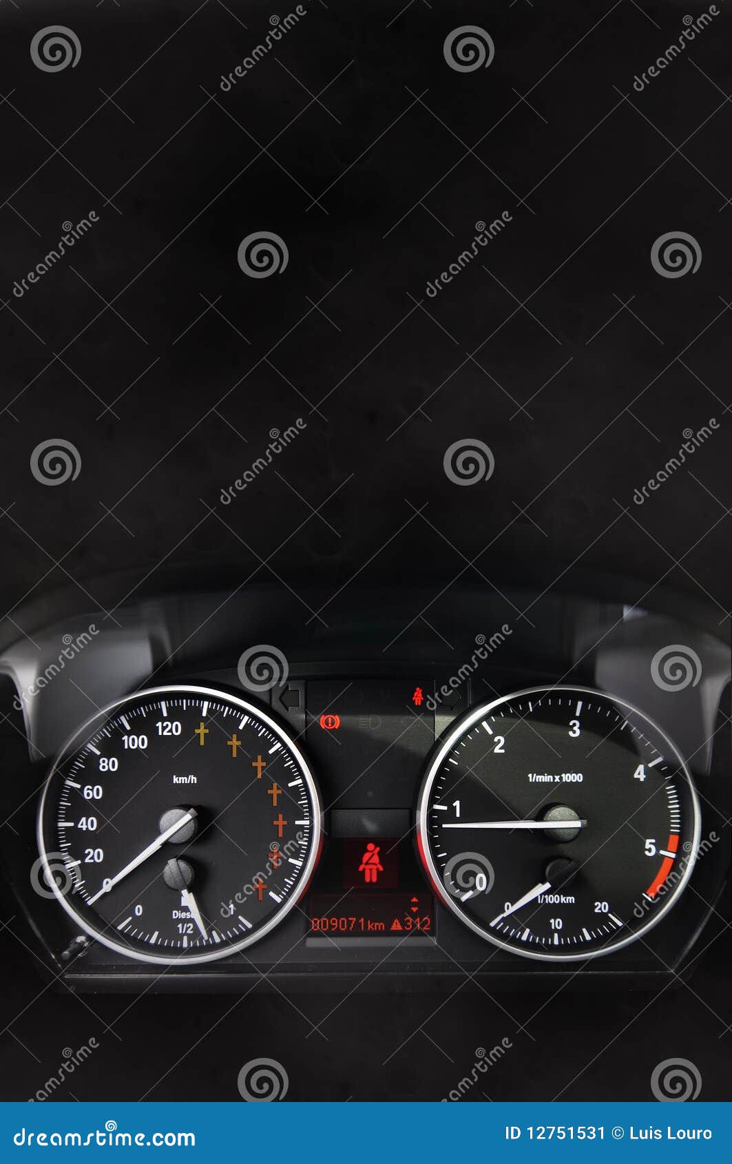 Speed danger stock image. Image of gauge, dashboard, mileage - 12751531
