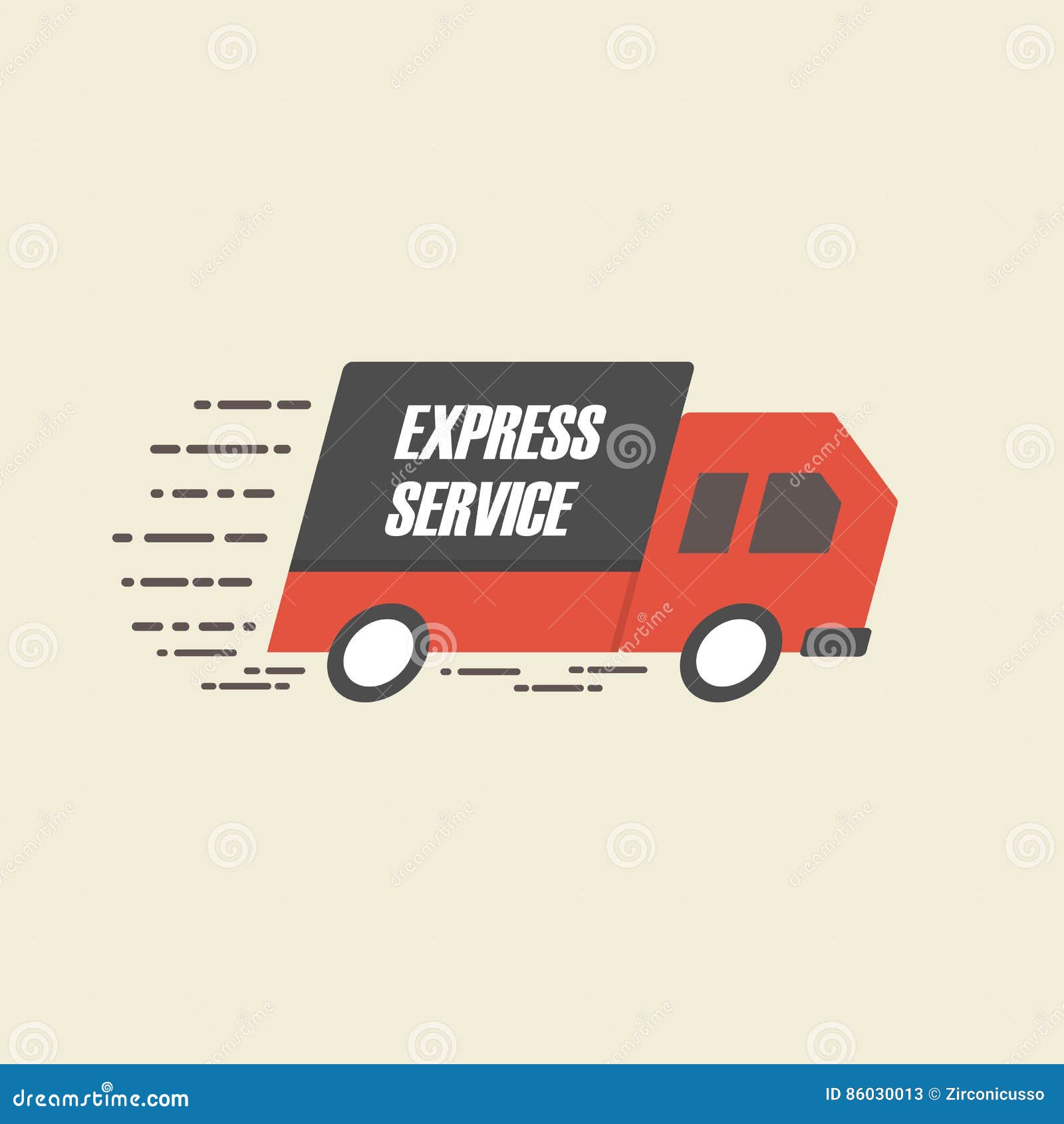 Speed delivery stock vector. Illustration of fast, hipster - 86030013