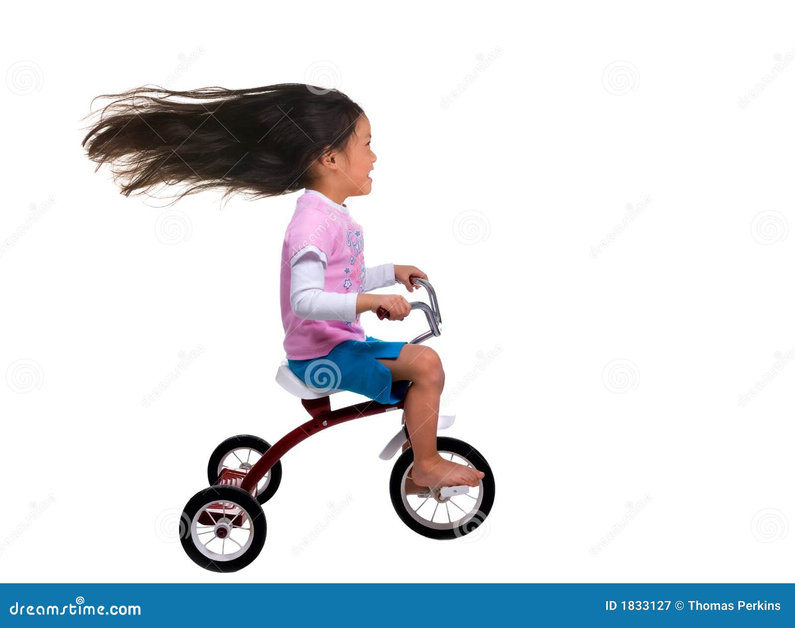 Asian Bare Bicycle Blowing Child Childs Childhood Cute Excitement Fast ...