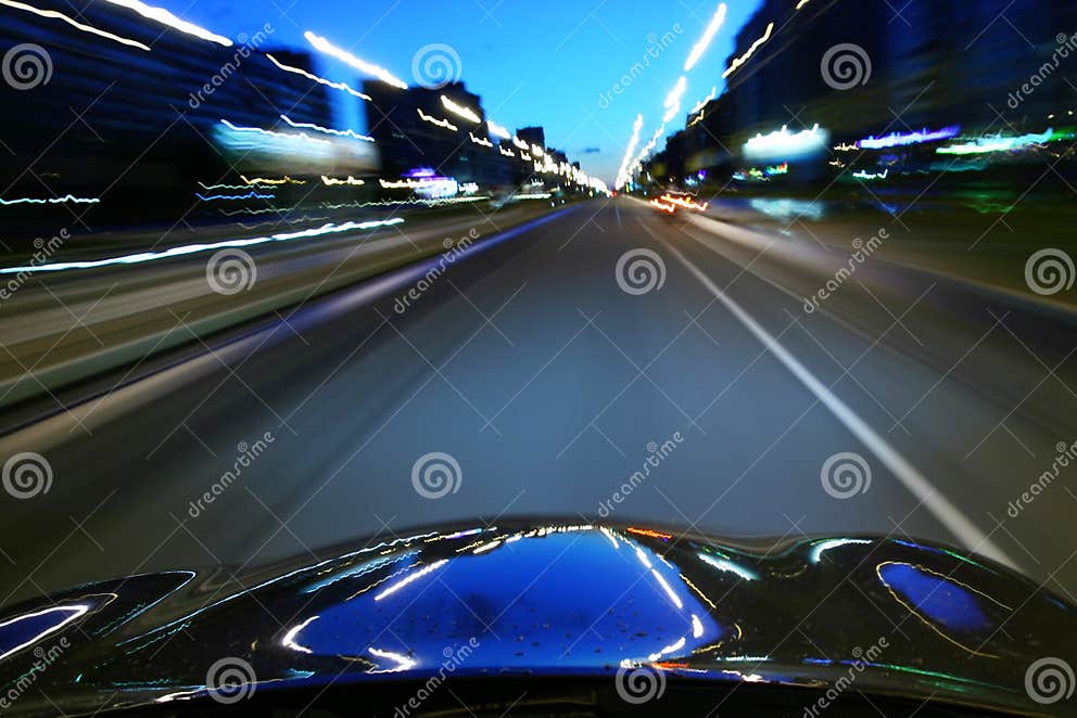 Speed drive stock photo. Image of faster, driver, line - 5988948