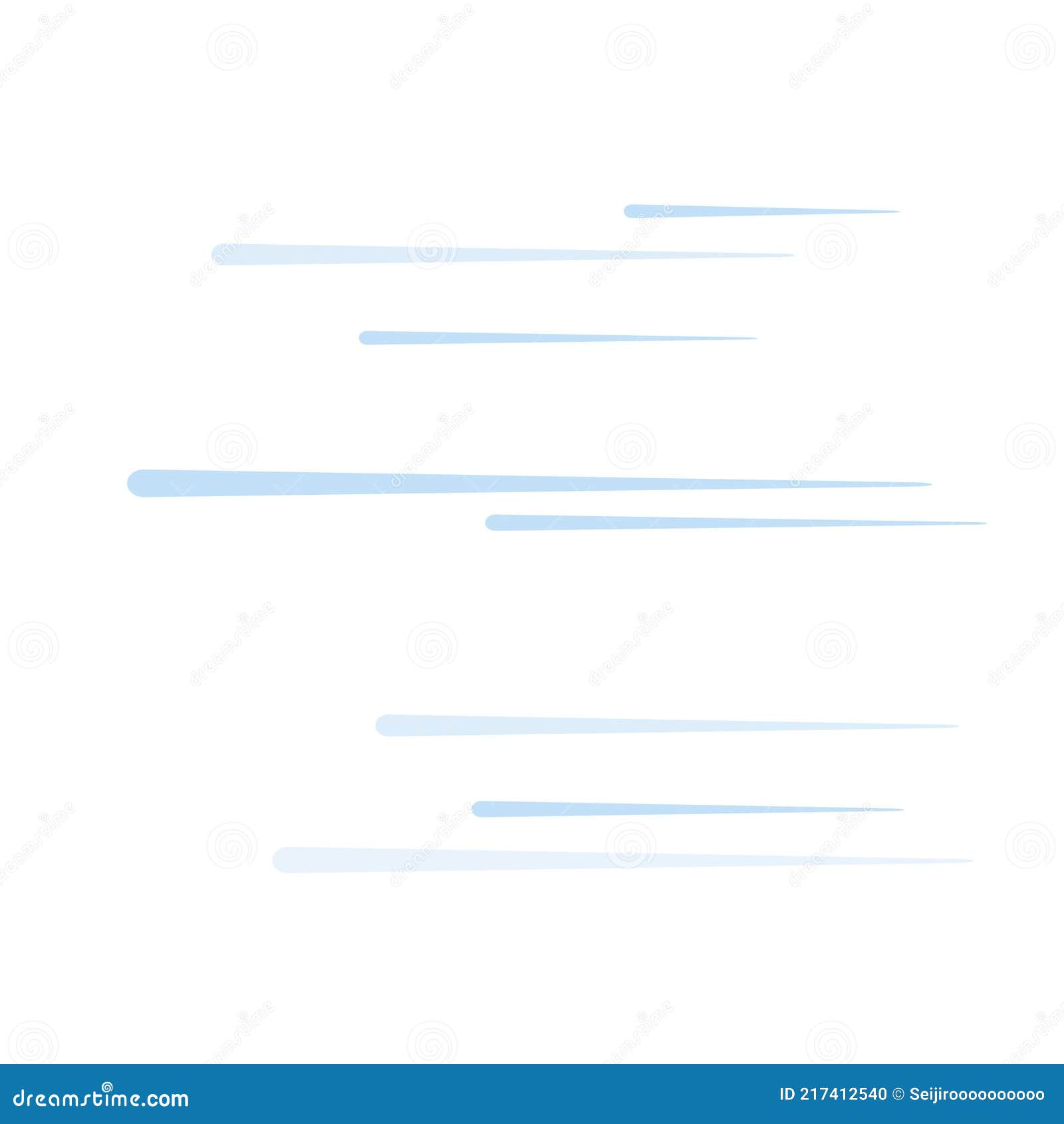 Speed effect line sideways stock vector. Illustration of graphic ...