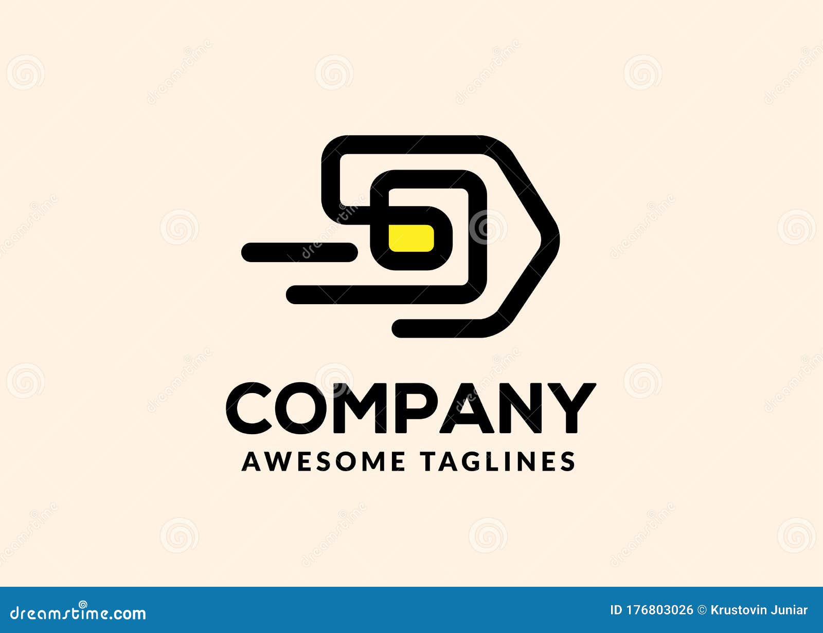 Speed Fast Document Icon Logo Design Stock Vector - Illustration of ...