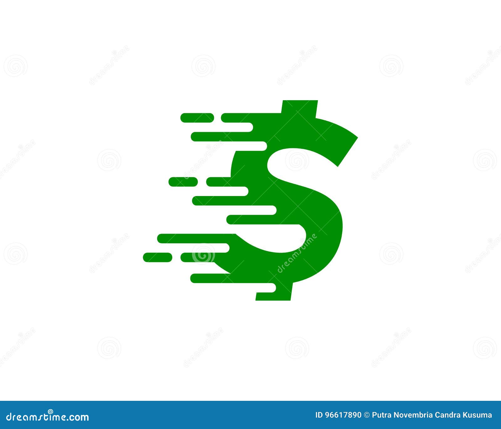 Speed Fast Money Icon Logo Design Element Stock Vector - Illustration ...