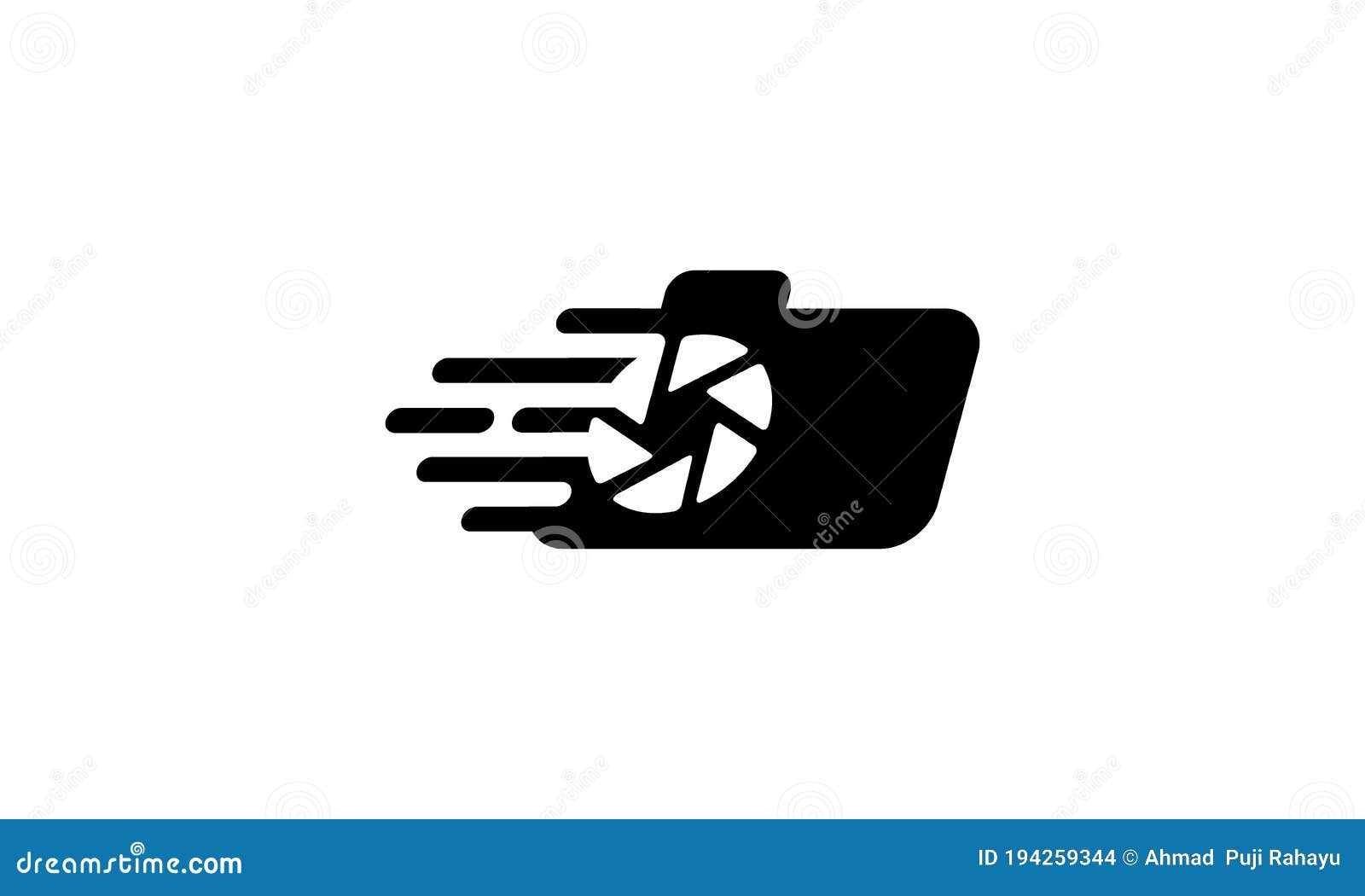 Speed or Fast or Quick Shutter Lens Camera Photography Logo Design ...