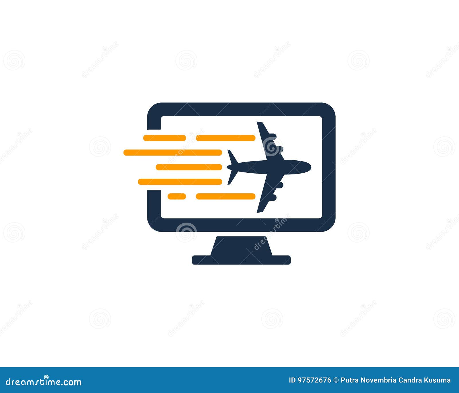 Speed Fast Travel Icon Logo Design Element Stock Vector - Illustration ...