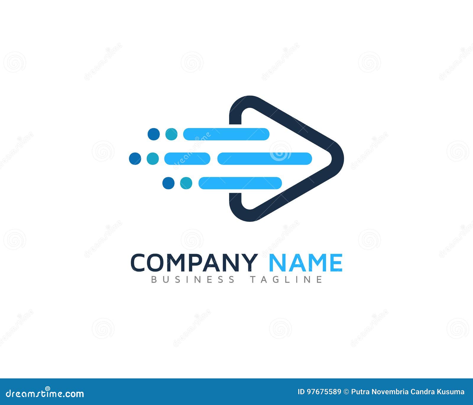 Speed Fast Video Icon Logo Design Element Stock Vector - Illustration ...