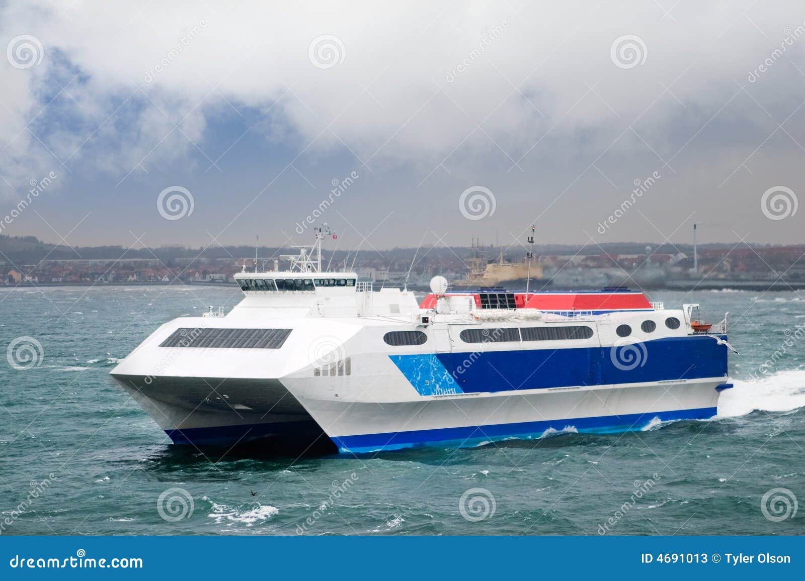 Speed Ferry stock image. Image of travel, ocean, ferry - 4691013