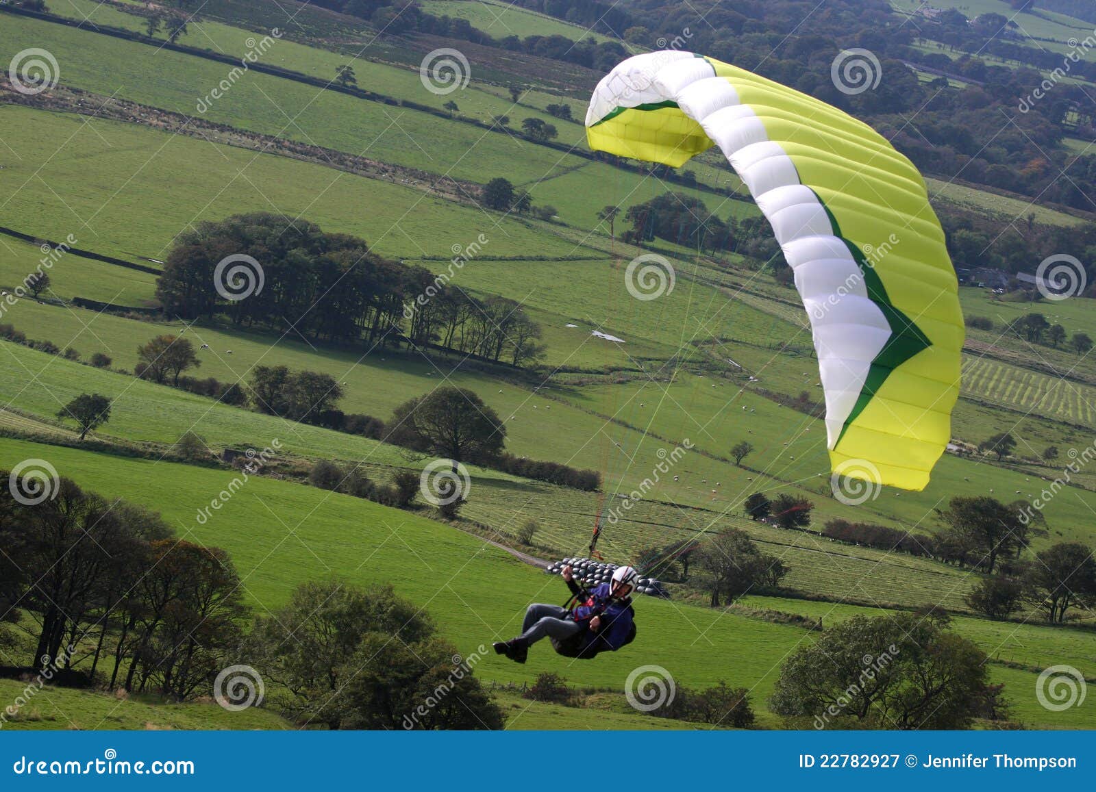 Speed flyer stock image. Image of wing, sport, kite, paragliding - 22782927