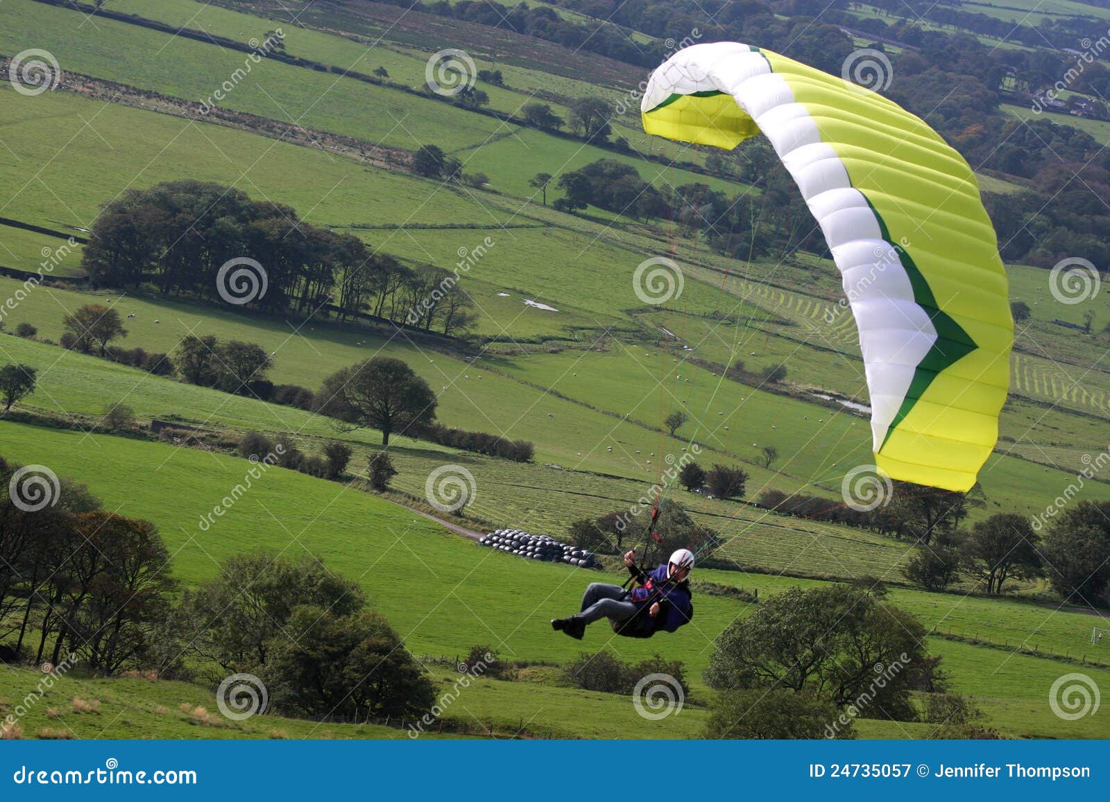 Speed flyer stock image. Image of flying, wing, speedflying - 24735057