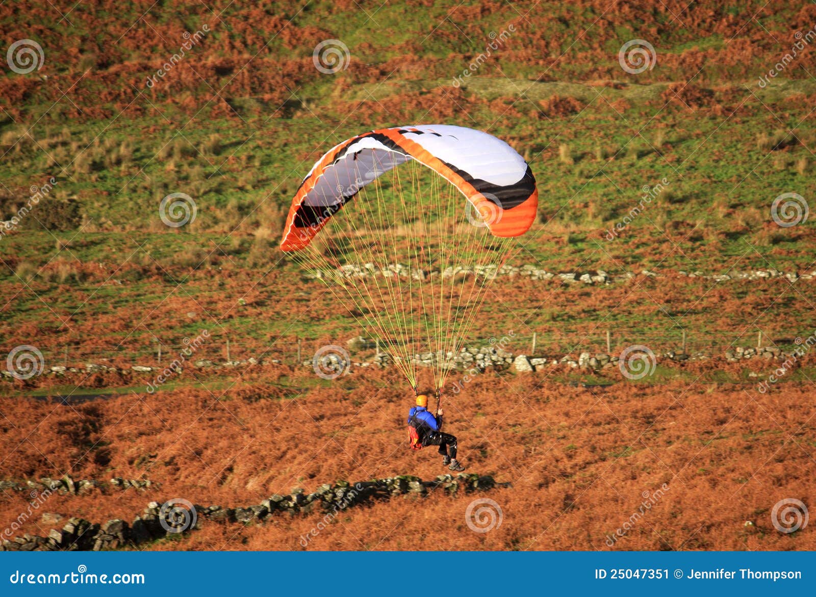 Speed flyer stock image. Image of paragliding, flying - 25047351