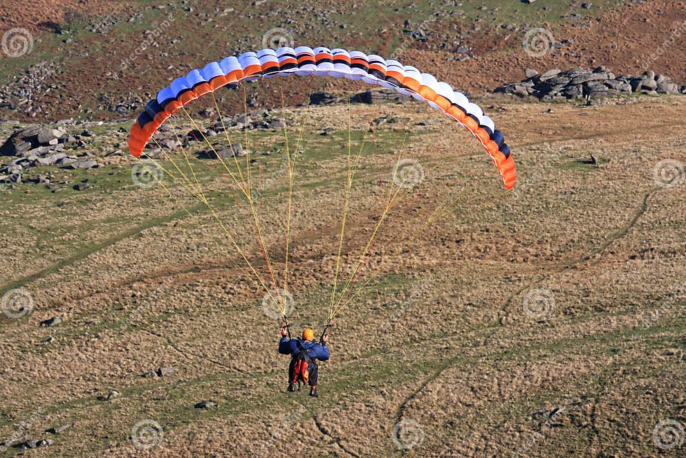 Speed flyer stock image. Image of paragliding, speedflyer - 25298839