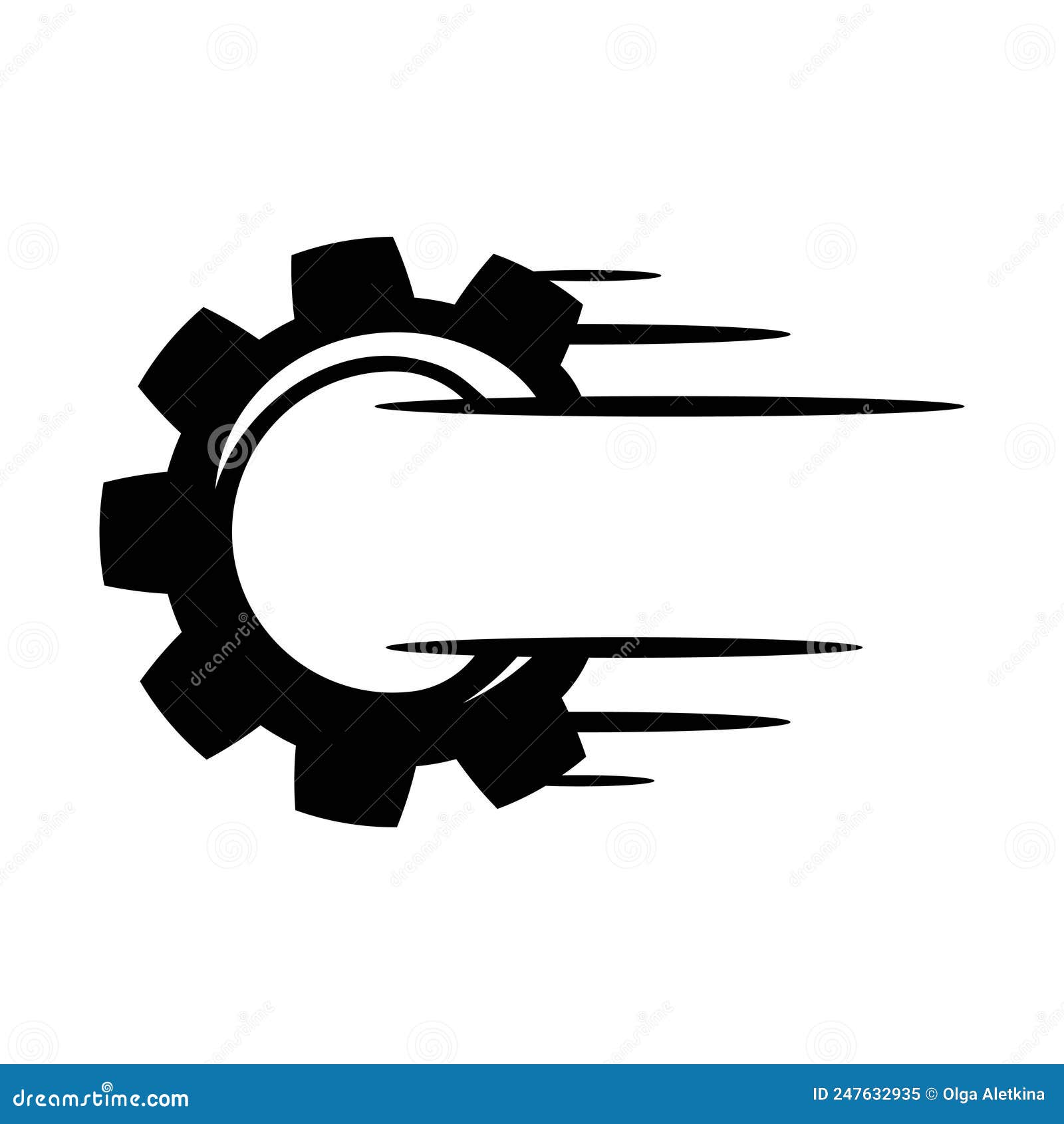 Speed Gear Symbol Template for Graphic and Web Design Collection Logo ...