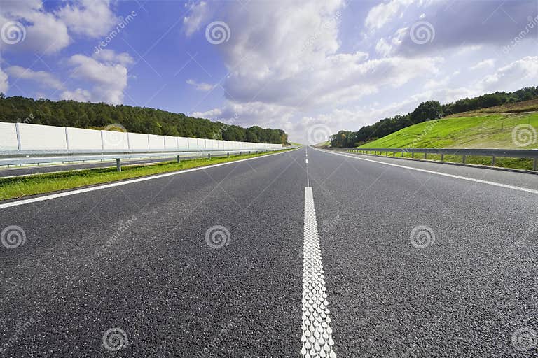Speed highway stock photo. Image of asphalt, urban, road - 18142216